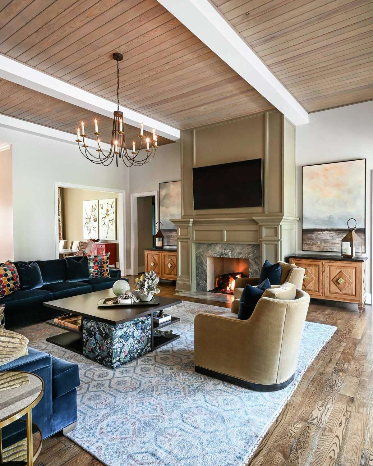 Gorgeous West Houston home goes casual, rebuilding after Hurricane Harvey