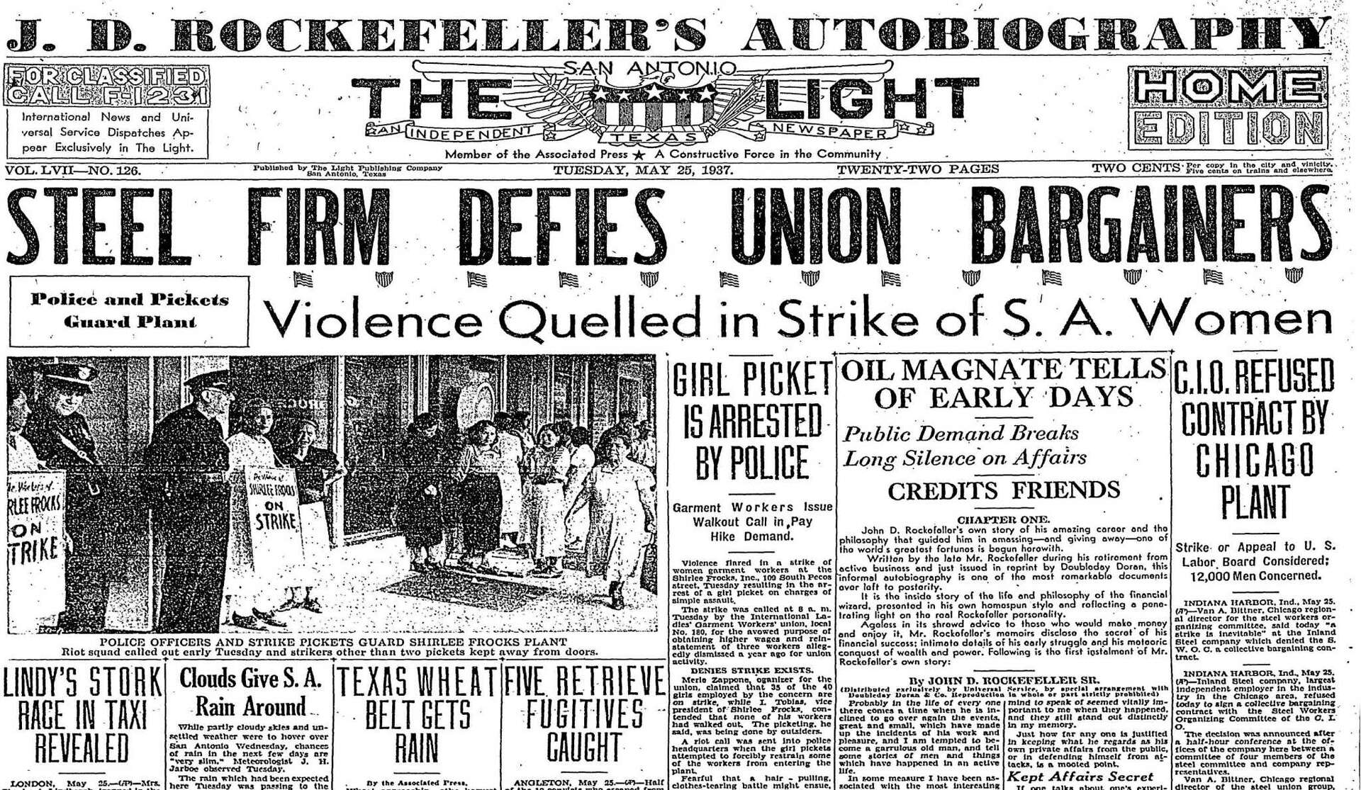 7 strikes in San Antonio’s history, from pecan shellers to iron workers ...