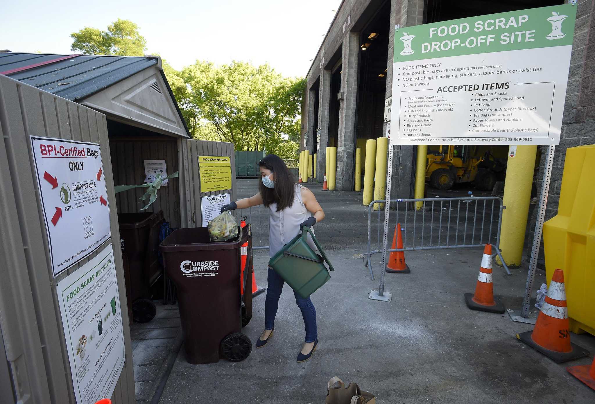 Greenwich expands food-scrap composting with new drop-off location in ...