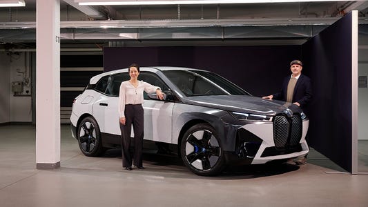 BMW iX Flow Previews New Wave Of Color Design