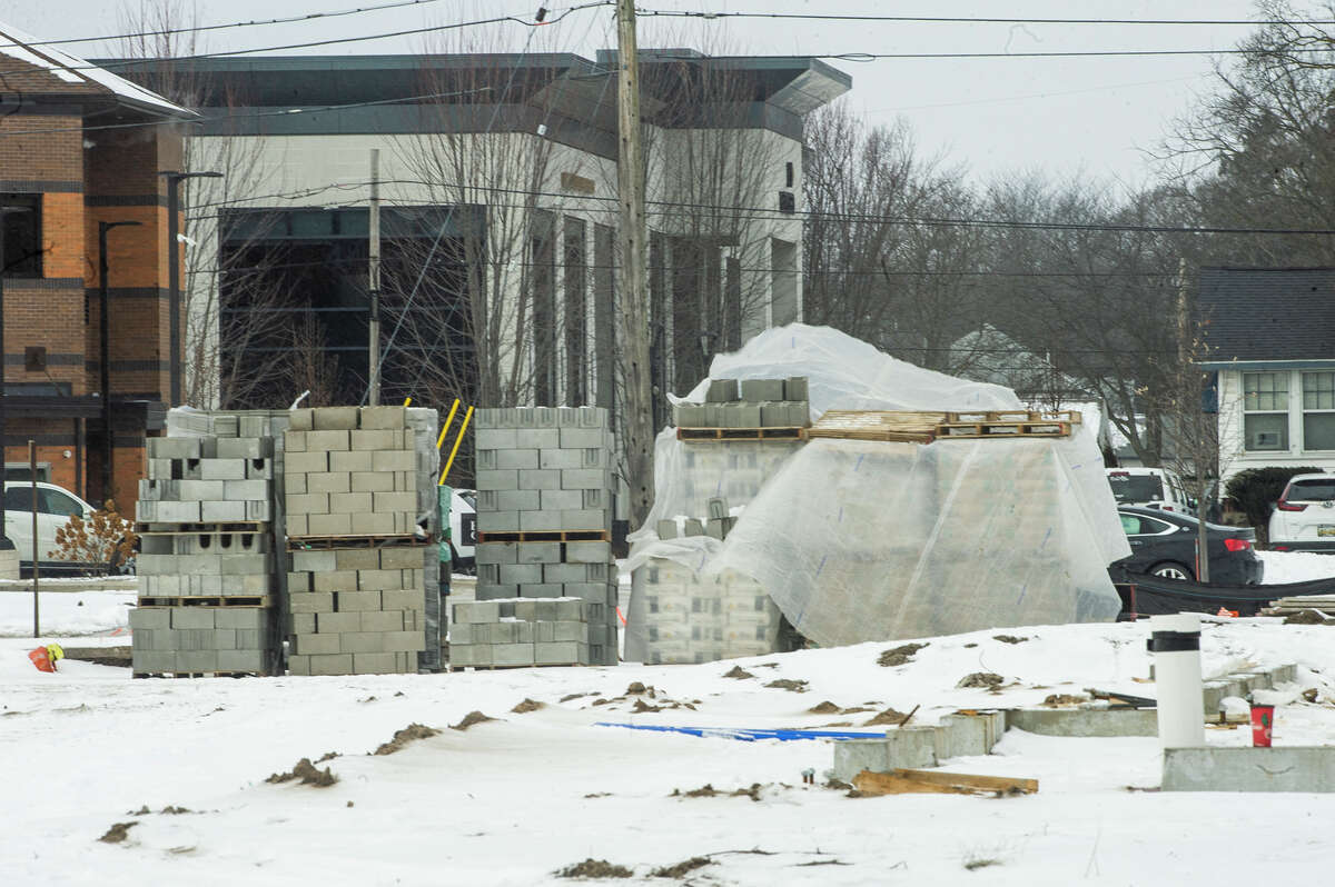 Photos: Construction site of future office building in downtown Midland