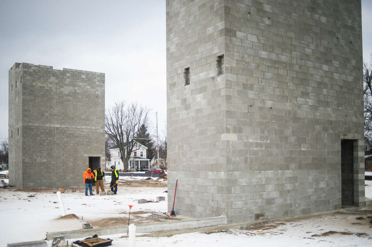 Photos: Construction site of future office building in downtown Midland