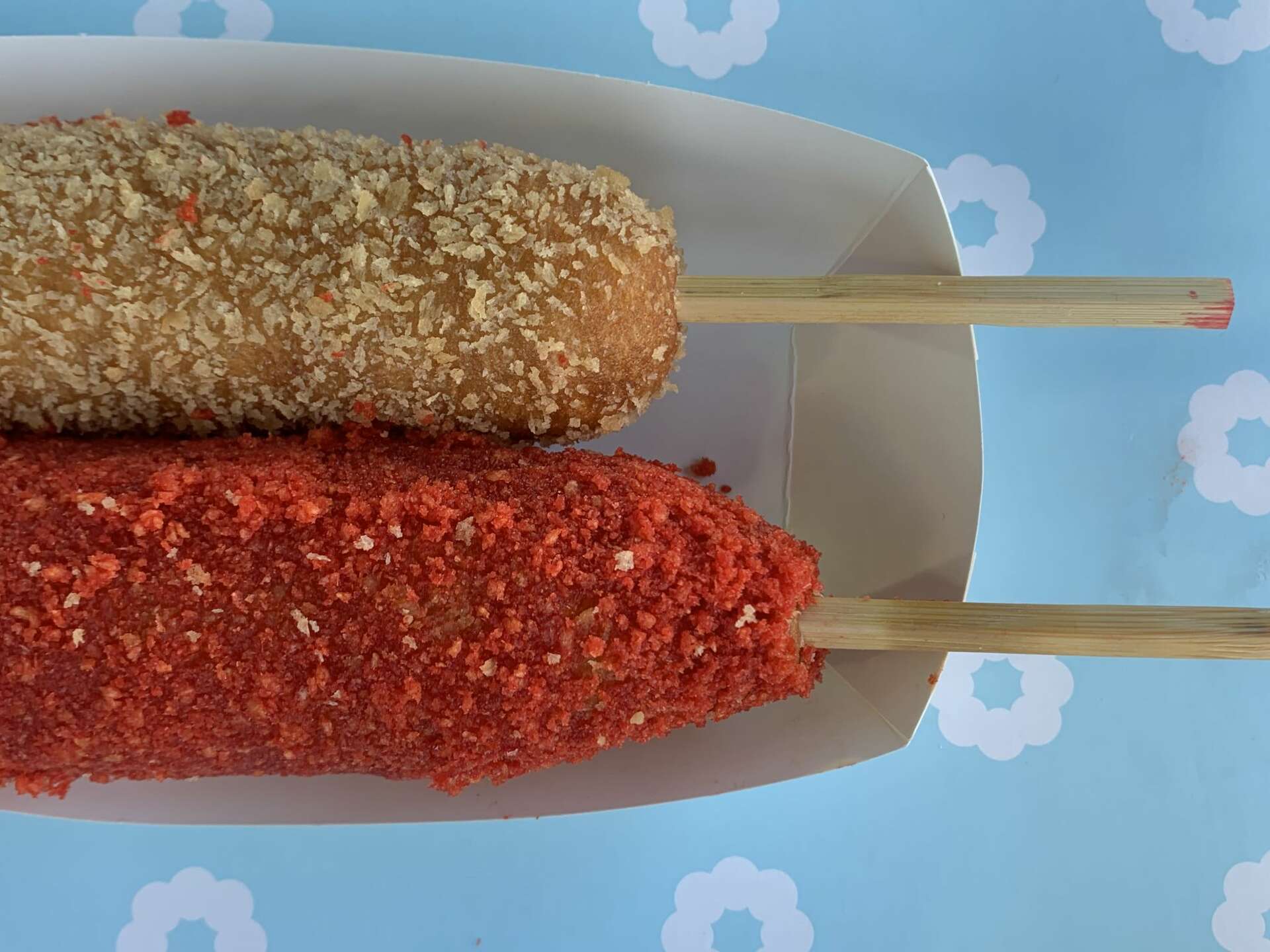 Trying Korean corn dogs at San Antonio's new Mochinut