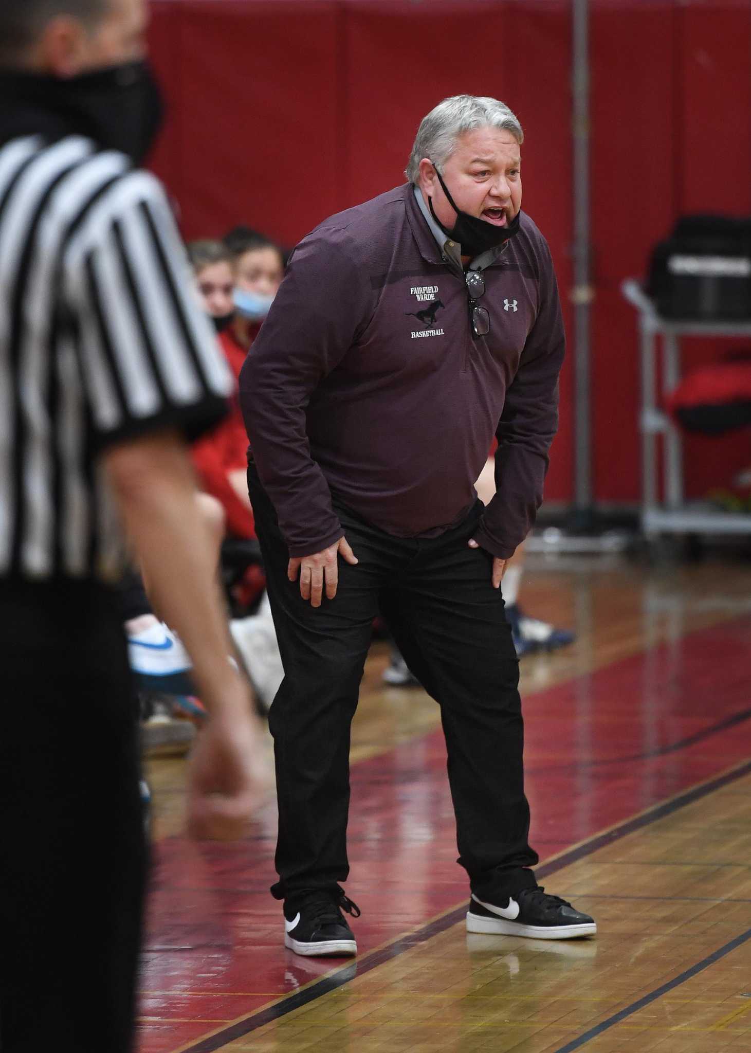 Warde’s girls basketball coach Dave Danko wins 450th game, focus ...