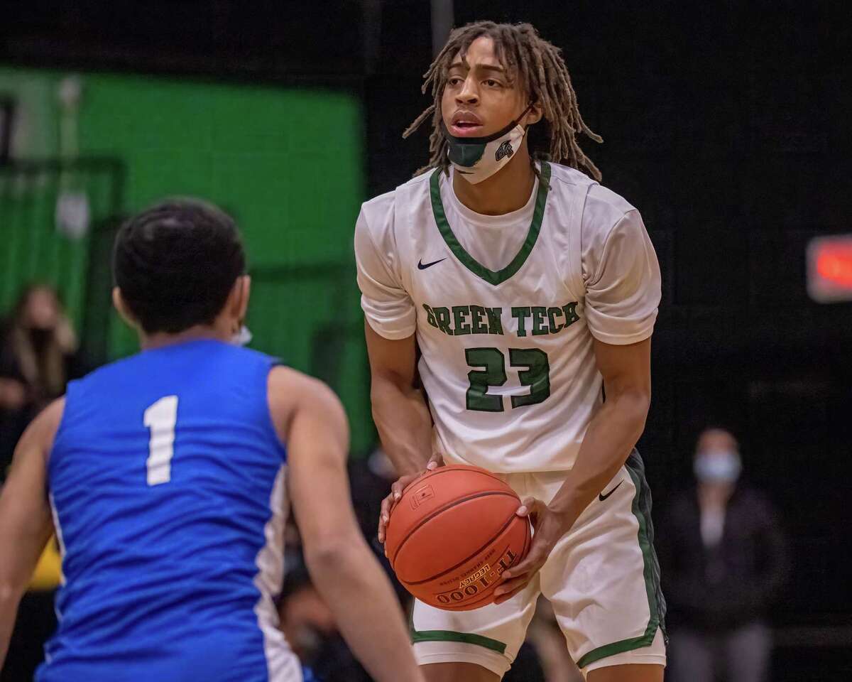 Green Tech boys' basketball comes up with big play down stretch in win