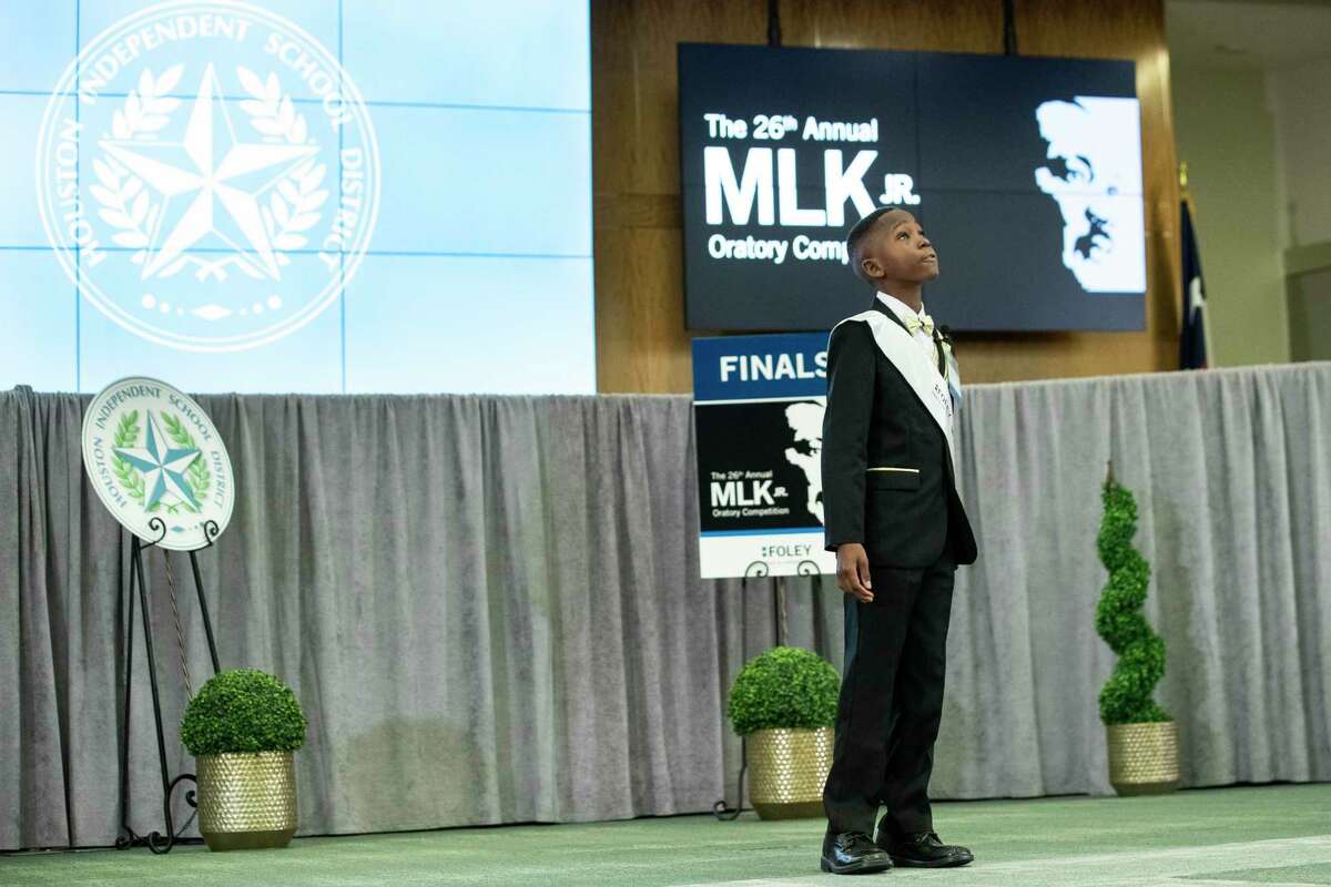 Fourth grader wins MLK oratory contest with message of ‘progress, not ...