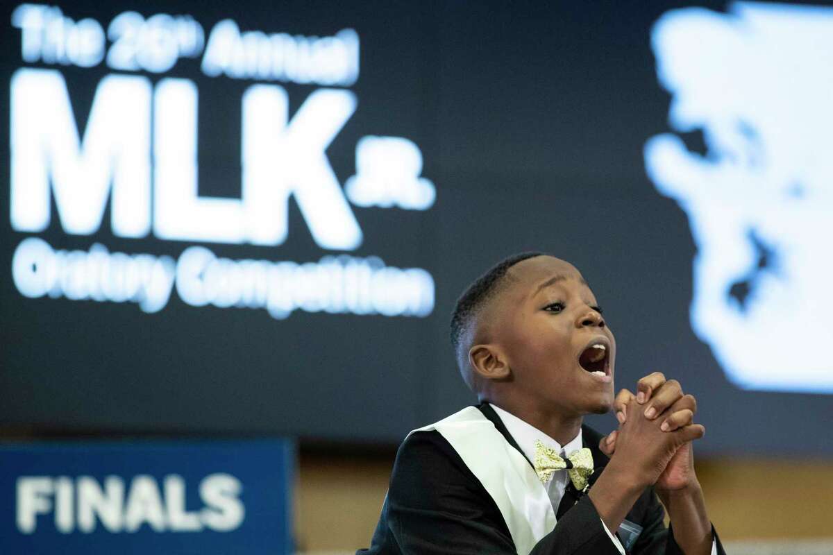 Fourth grader wins MLK oratory contest with message of ‘progress, not ...