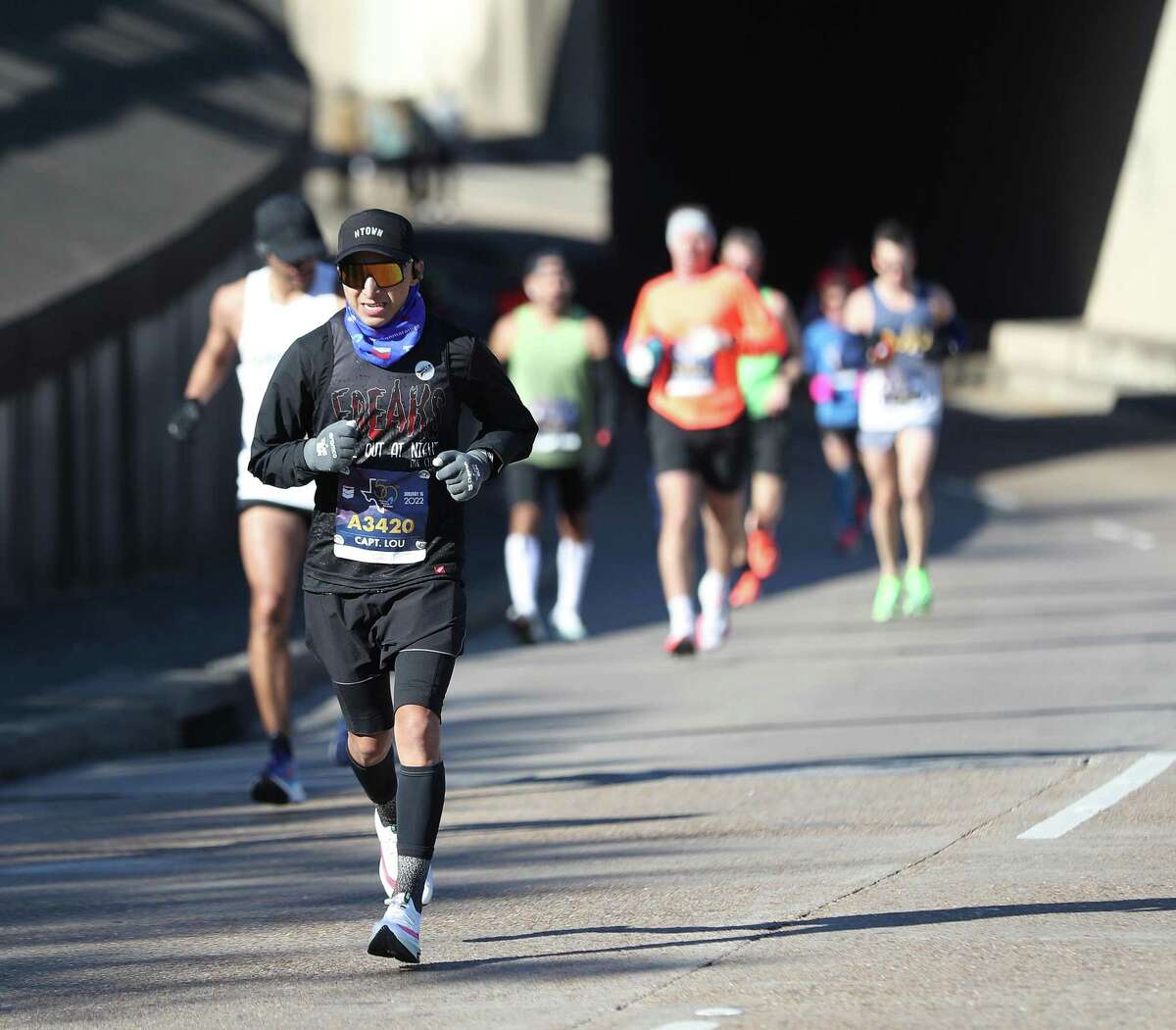 Houston Marathon runners return to city streets for 50th-anniversary race