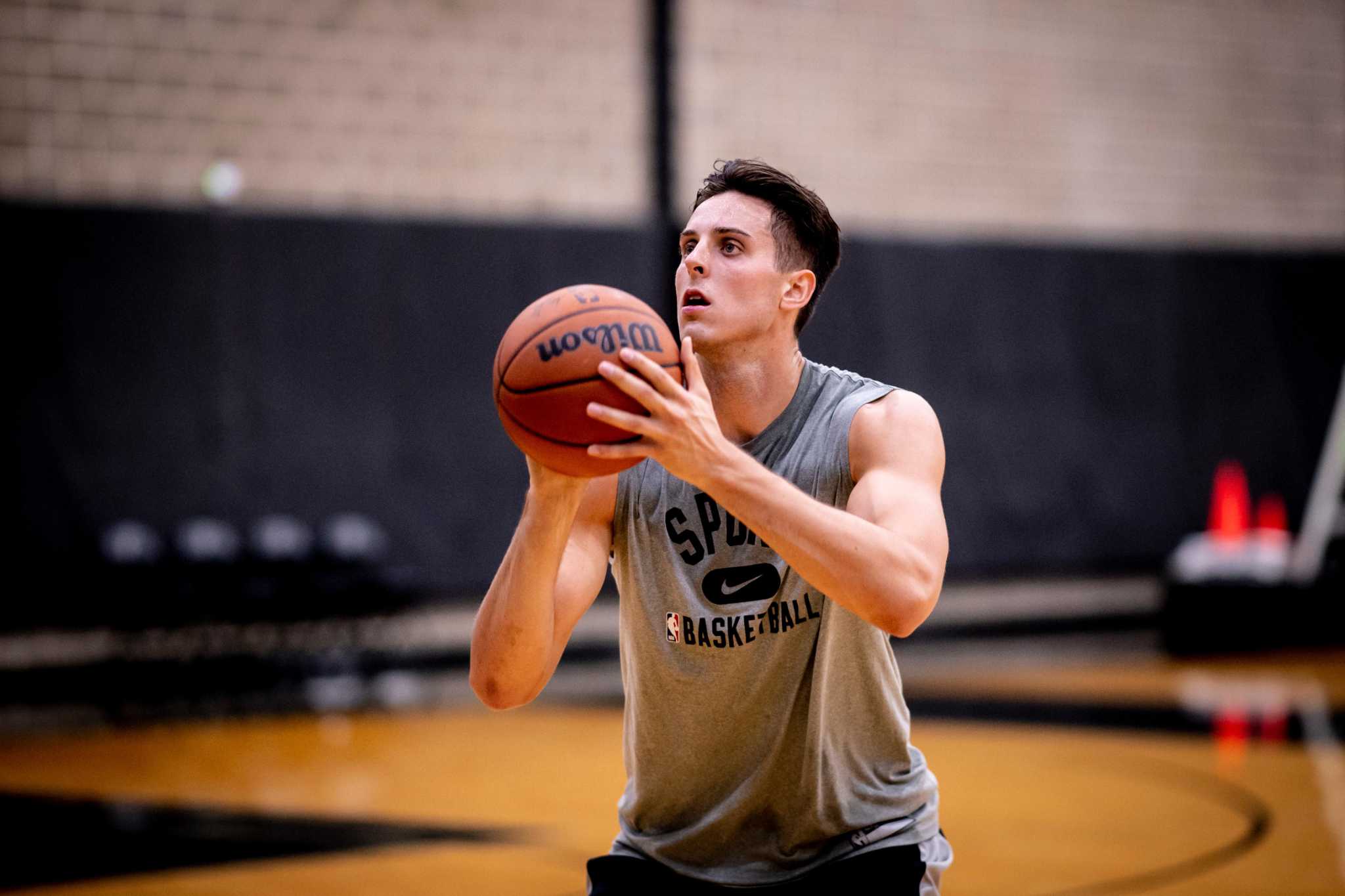 Spurs’ Zach Collins says ankle held up just fine in Austin debut