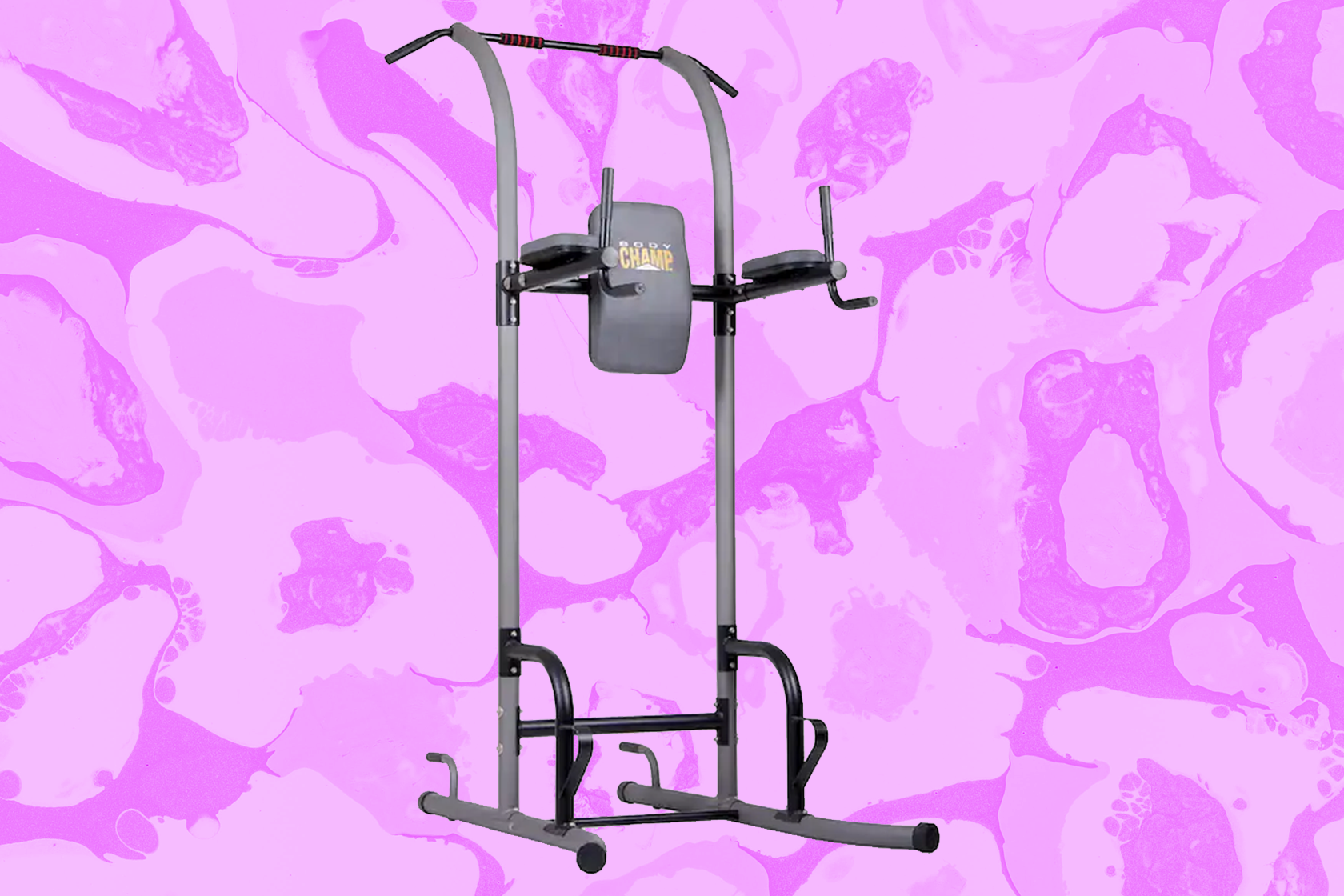 Workout at home with this $148 freestanding power tower from Lowe's