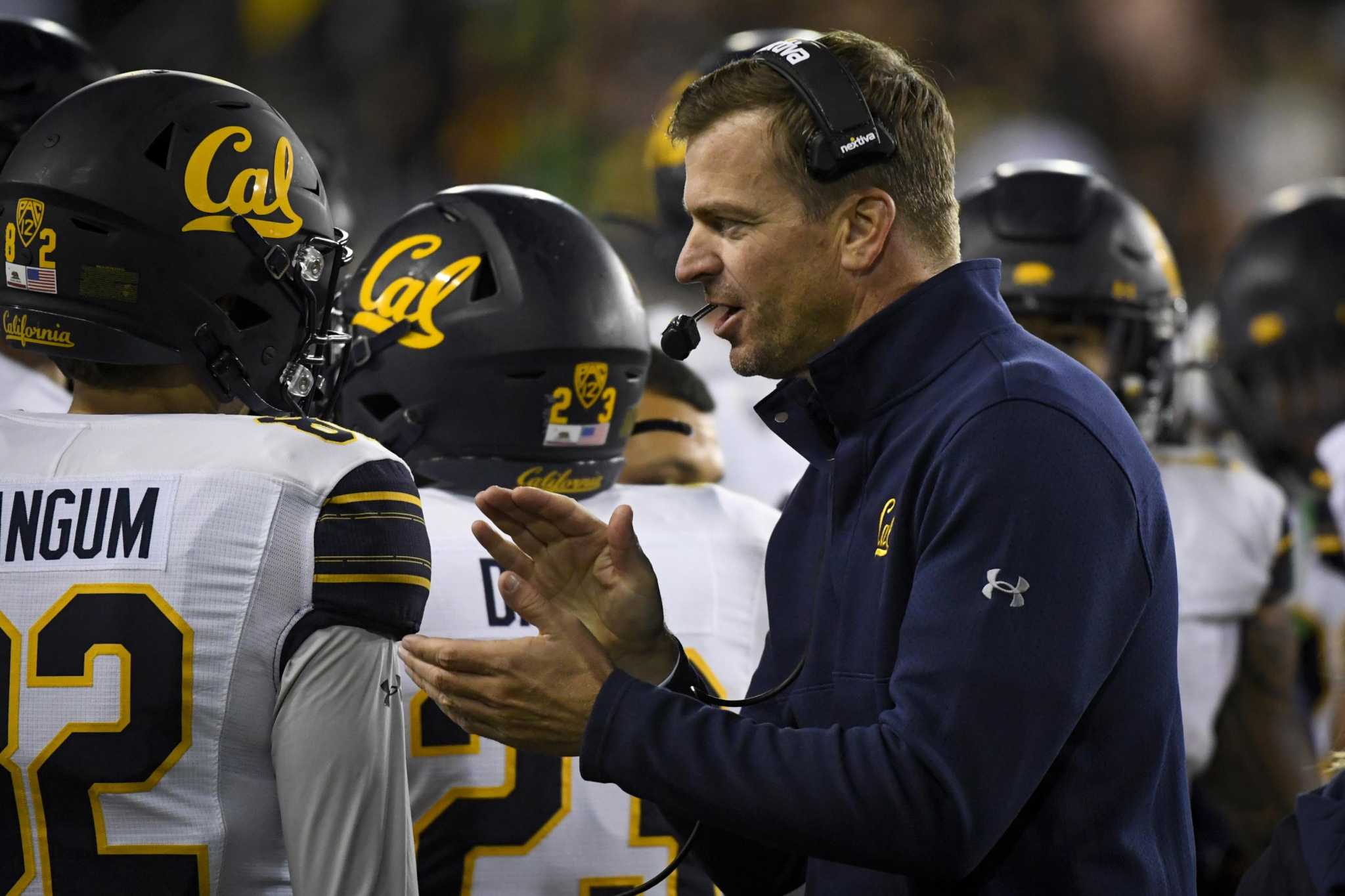 Cal coach Justin Wilcox signs extension through 2027