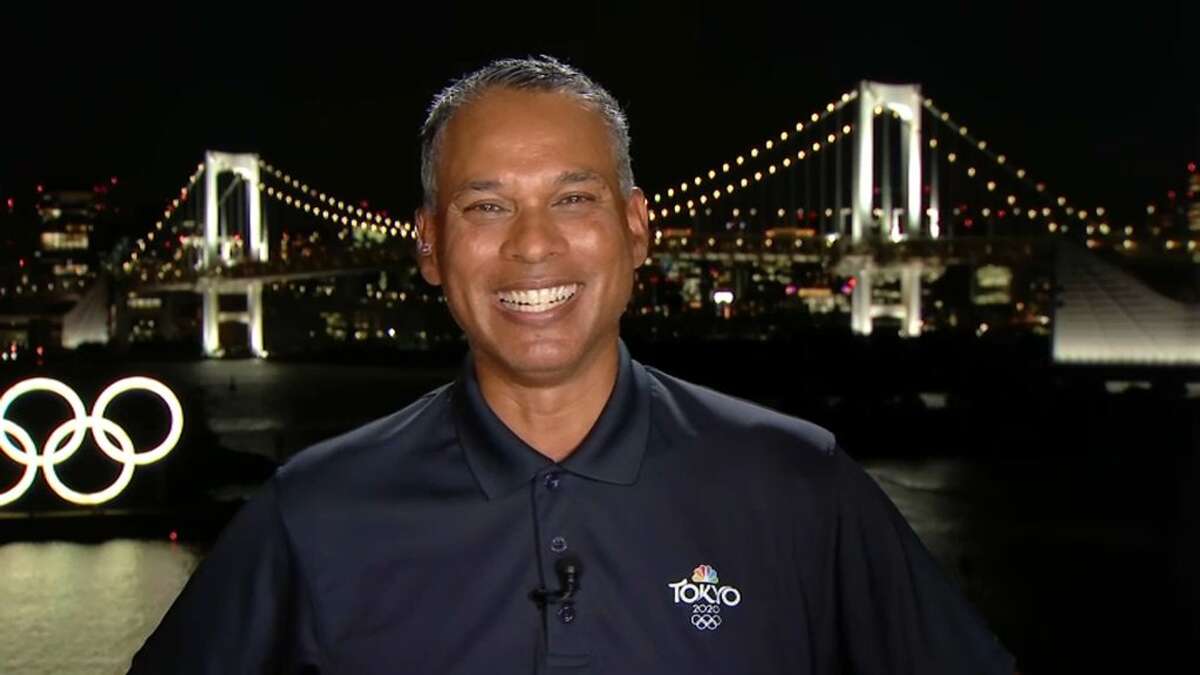 NBC Bay Area news anchor Raj Mathai doesn't keep his many Emmys on the ...