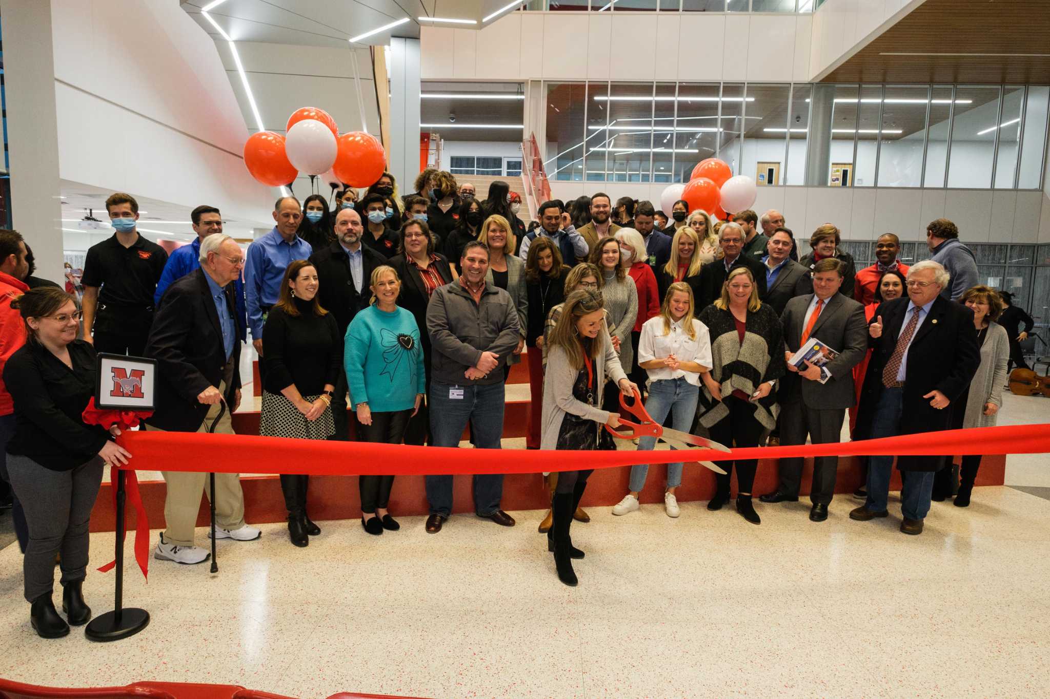 Grand opening ribbon-cutting ceremony held for new Memorial High School ...