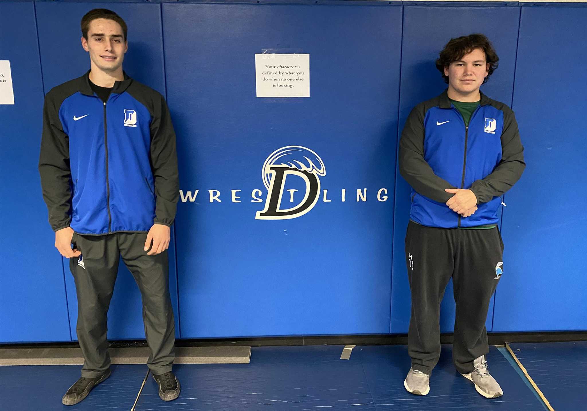 With bigger numbers, Darien wrestling experiences success