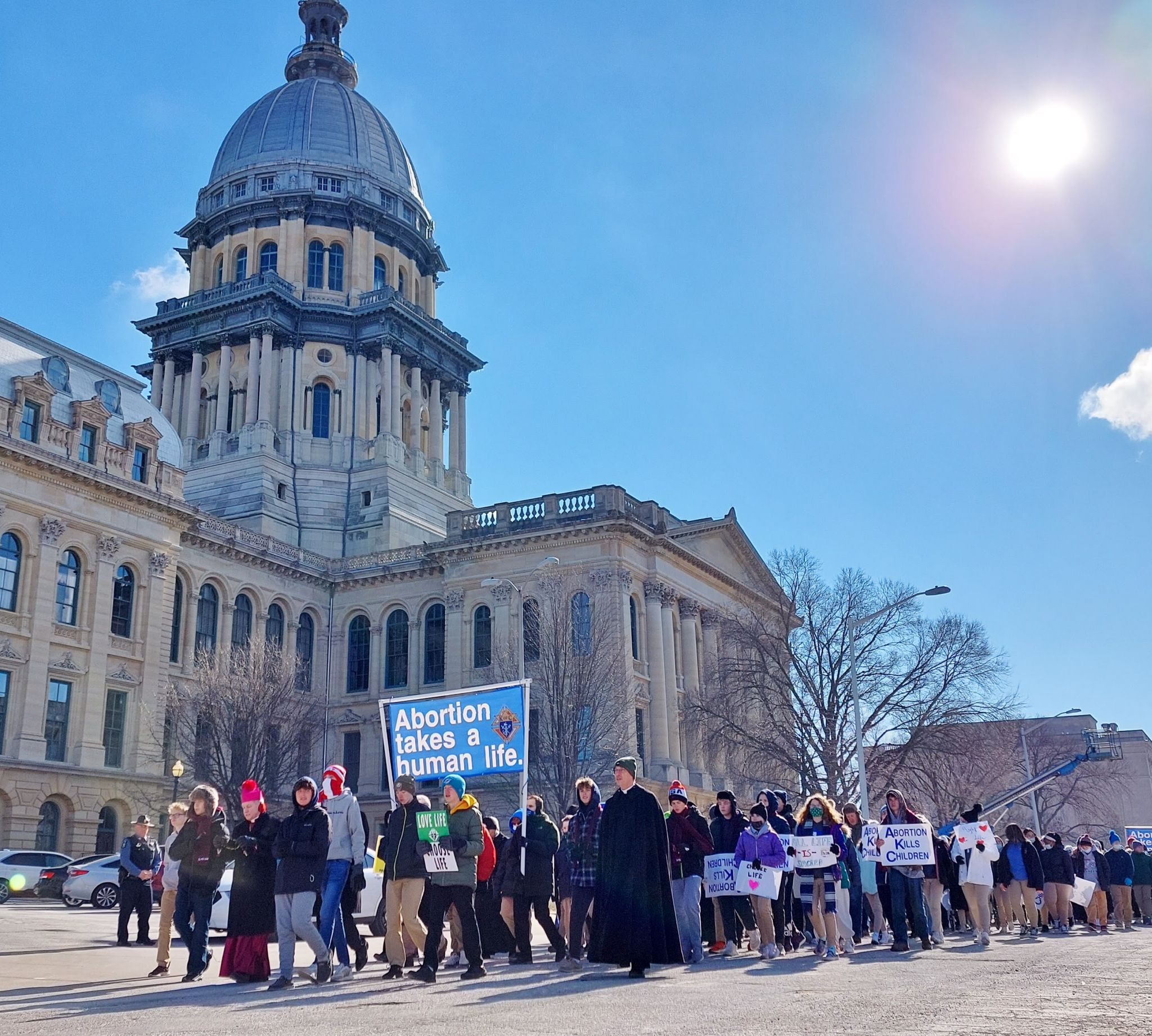 Hundreds attend pro-life rally in Springfield