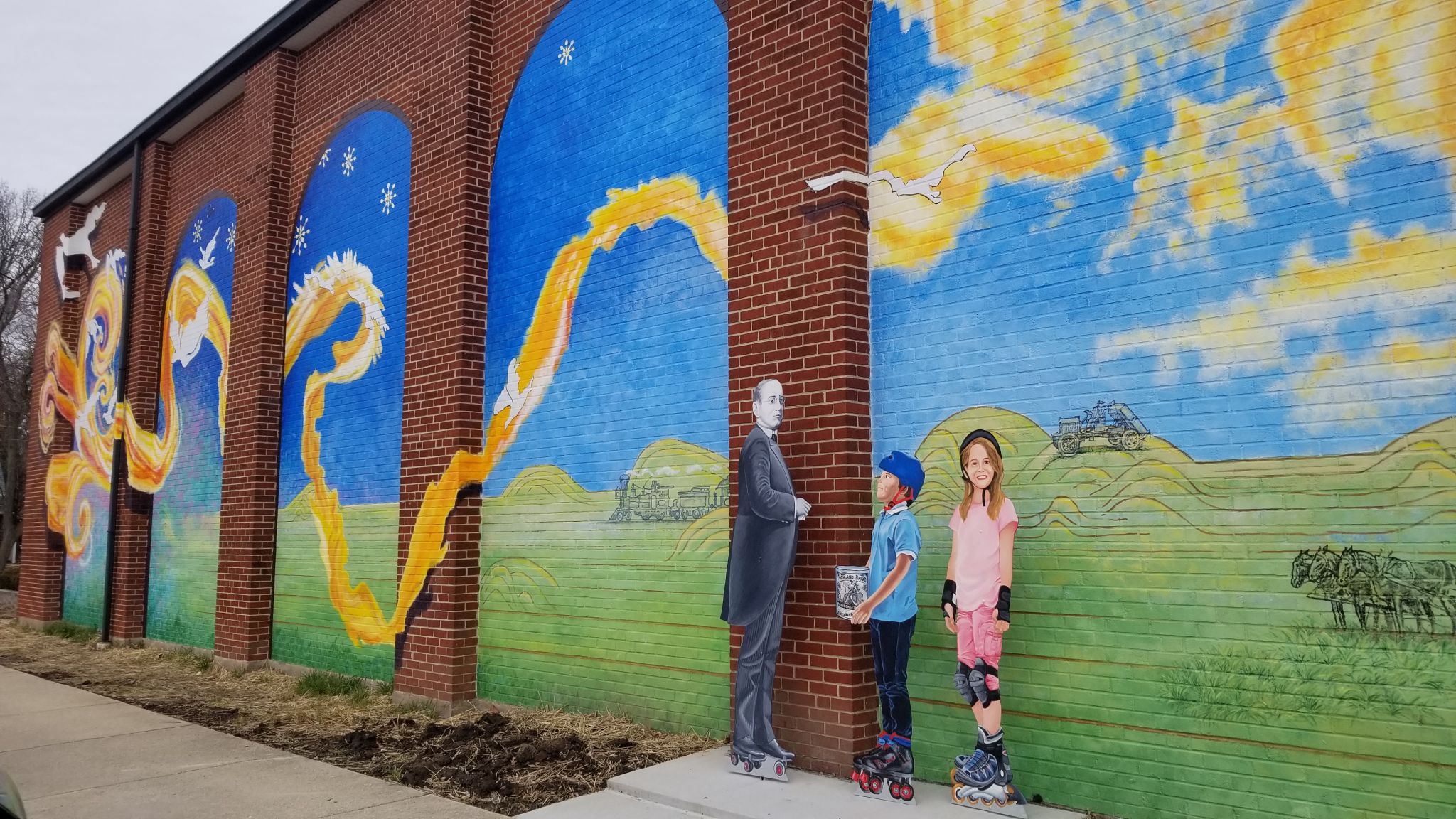 Highland adds historic mural