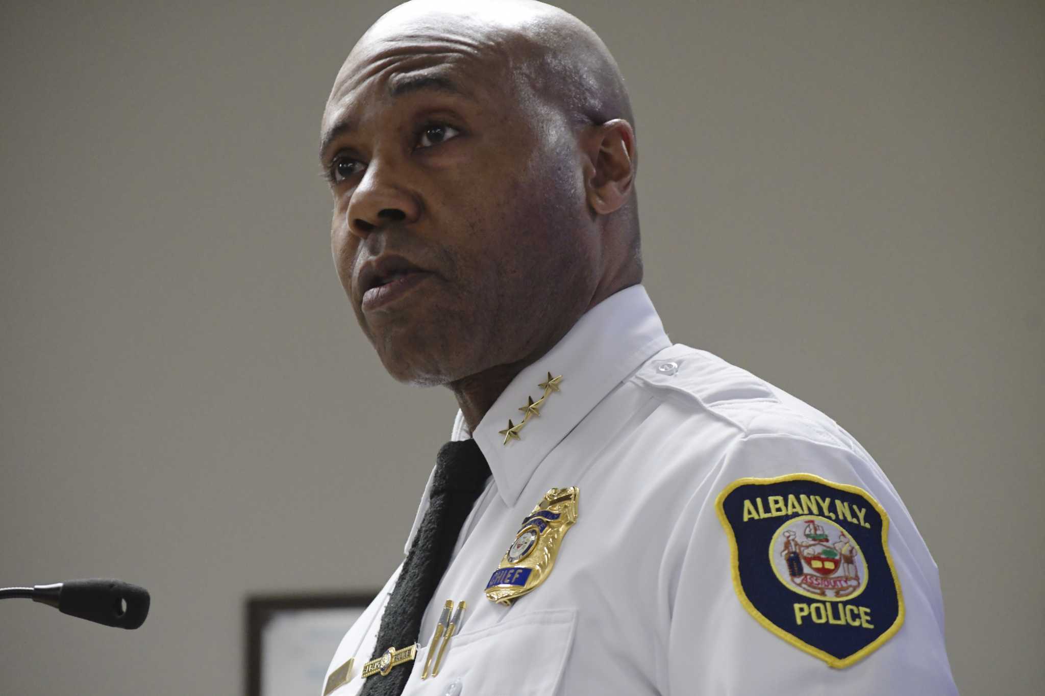 Videos: Man with knife charged at Albany police officer before shooting