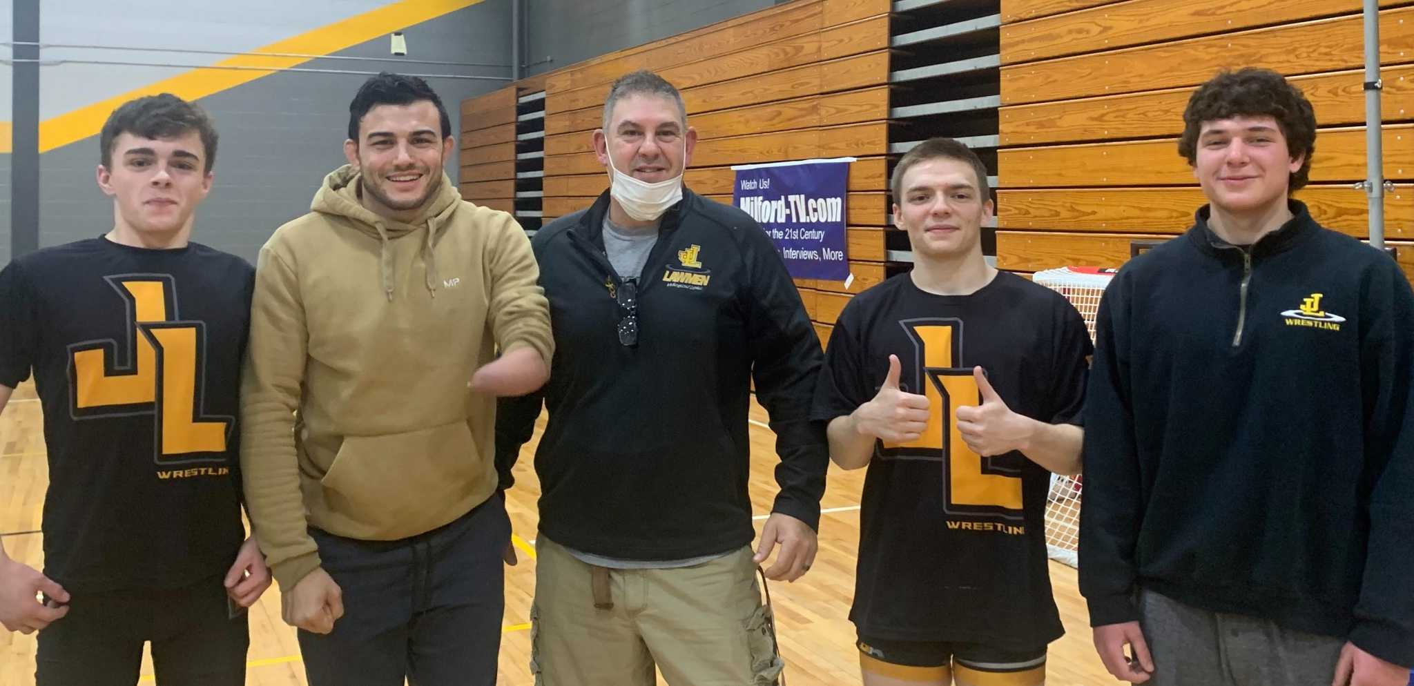 Schoonmaker coaches Law wrestling into record book