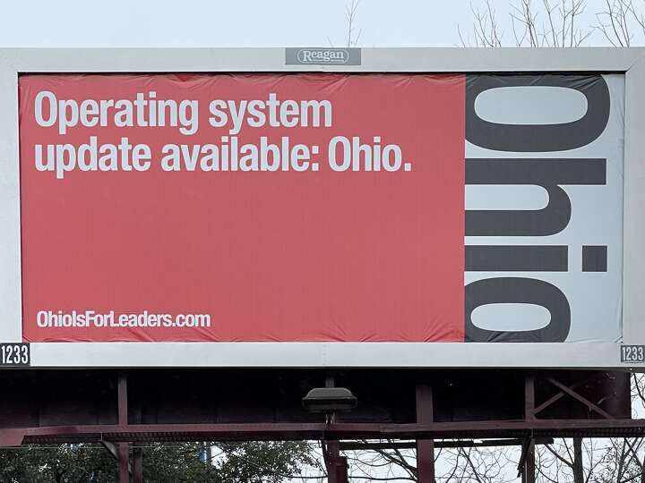 What's the deal with all the Ohio billboards in Austin?