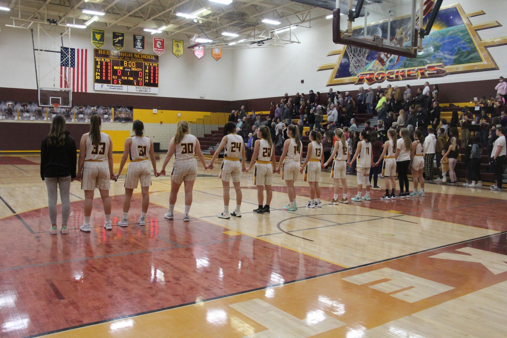 Lady Rockets defeat Lady Red Hawks in Tuesday hoop action