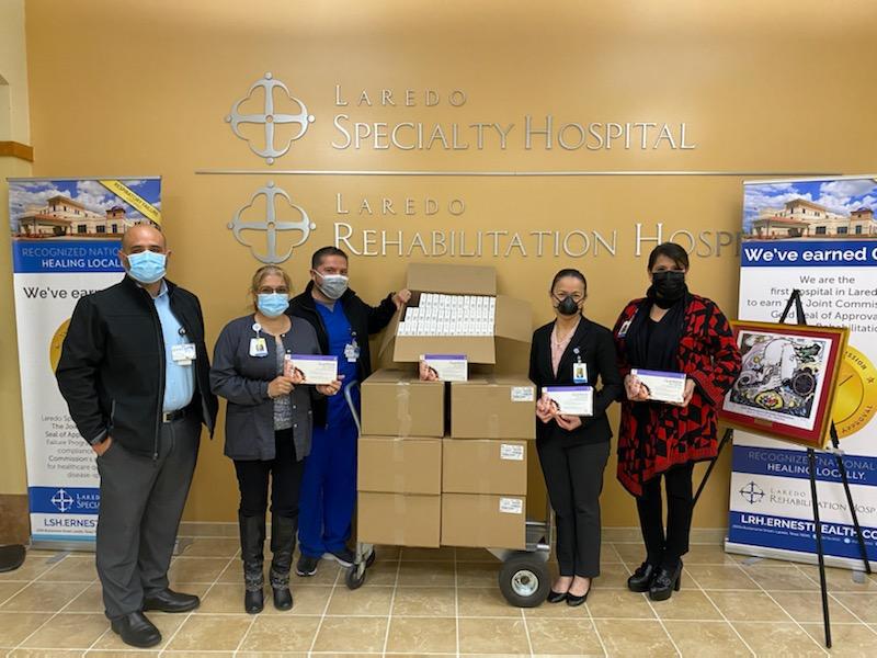 Gateway receives at-home COVID-19 test kits