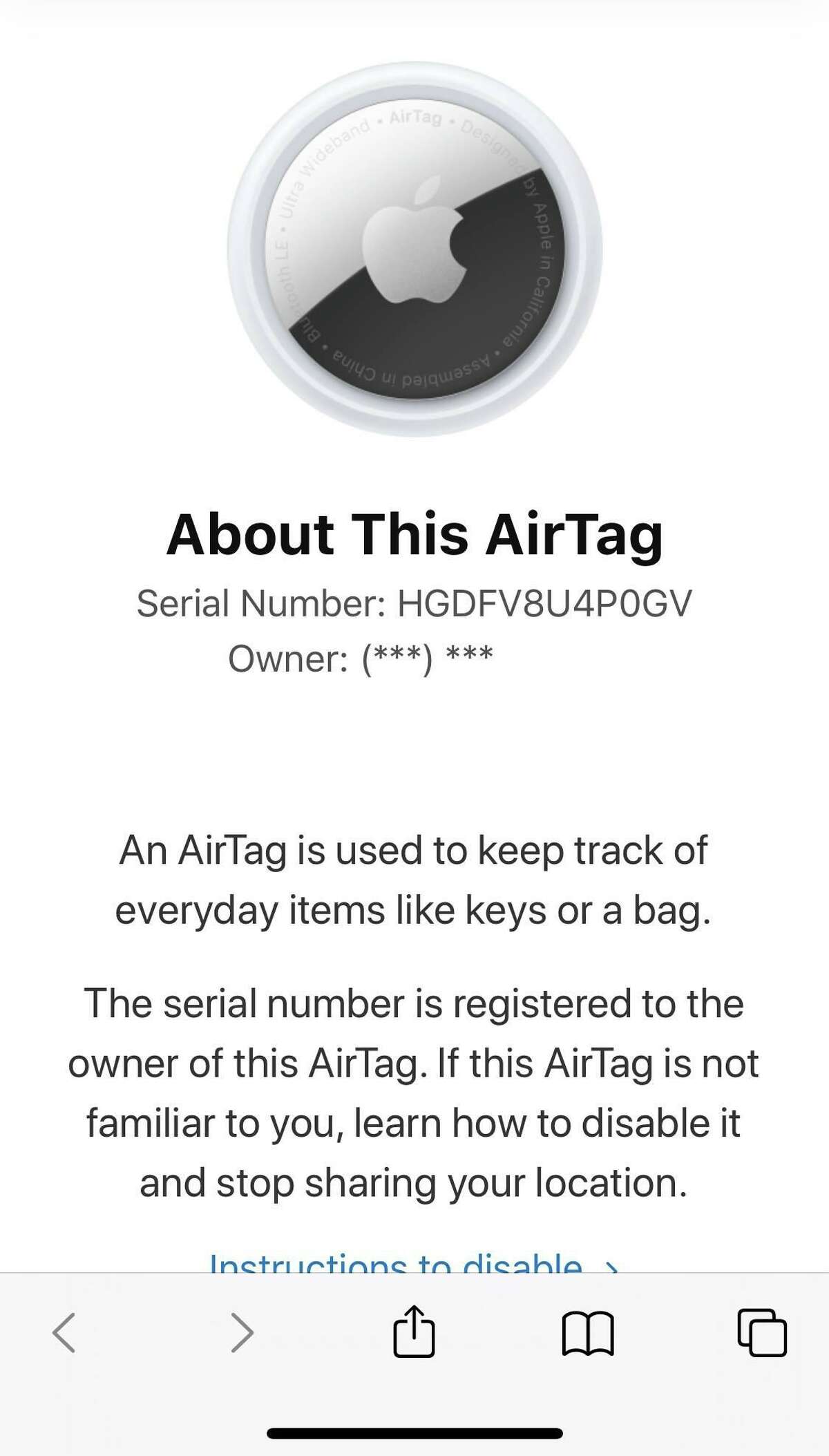 What to do if you think an unfamiliar AirTag may be tracking you
