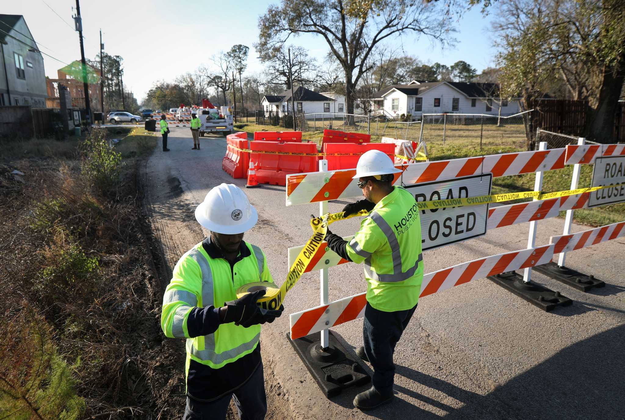 Mayor John Whitmire announces pay raises for city workers