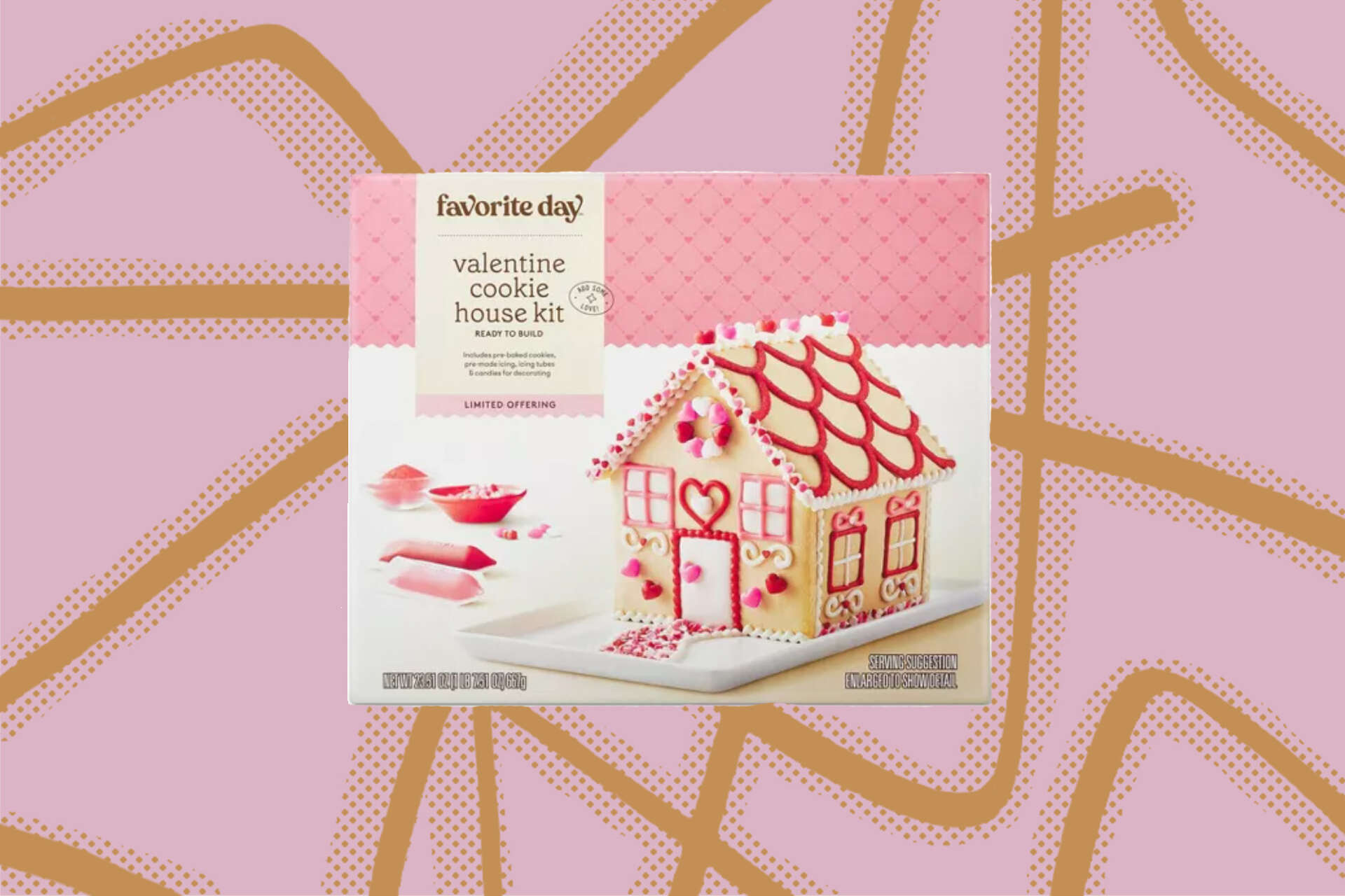 Grab this Valentine's Day cookie house for just $8 at Target