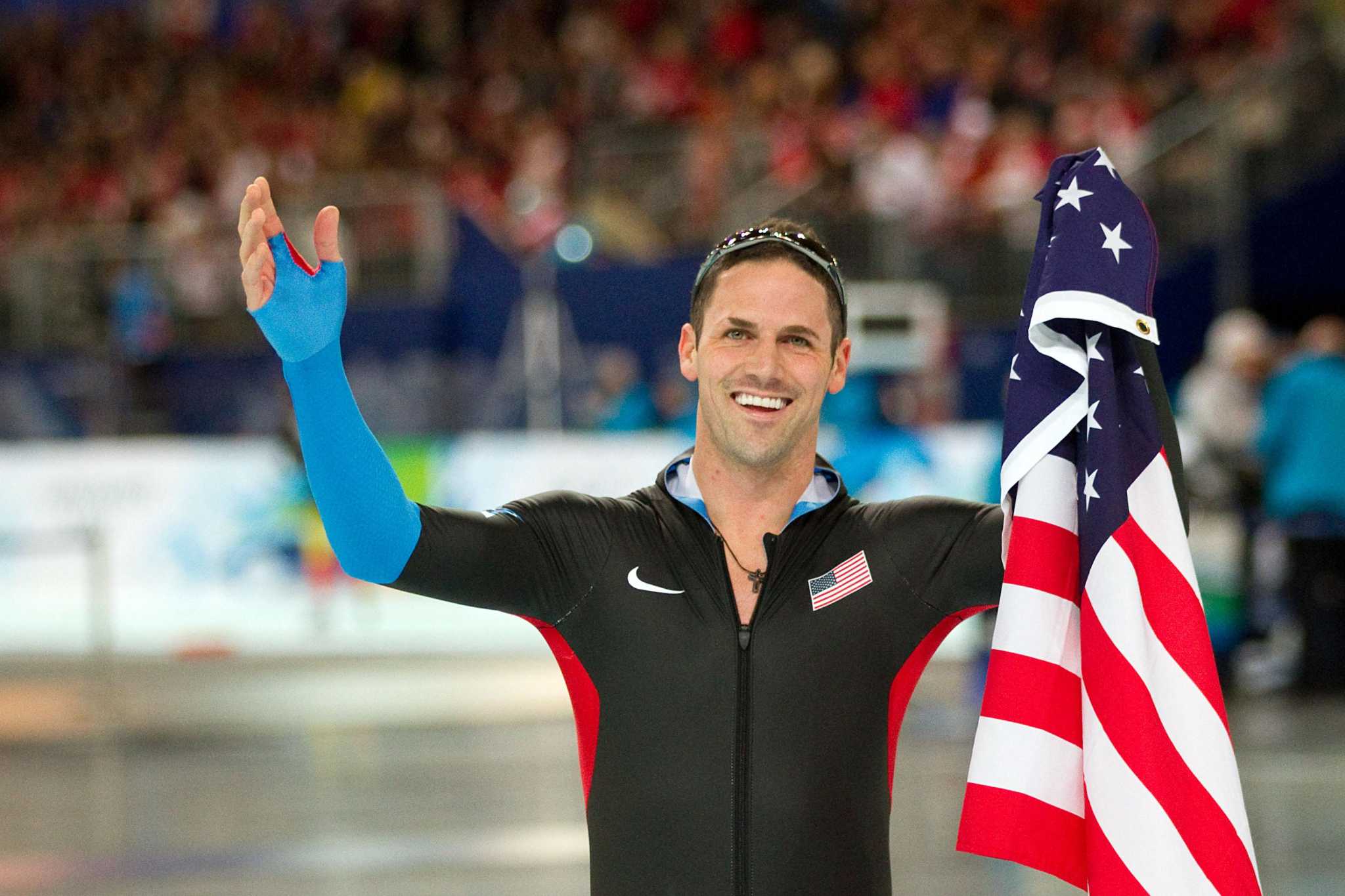 Chad Hedrick still golden 12 years after hanging up Olympic skates