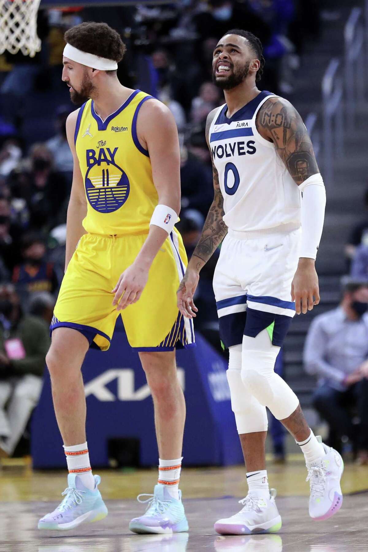 Slump buster? Warriors’ Curry makes 6 3s in 124-115 defeat of T’Wolves