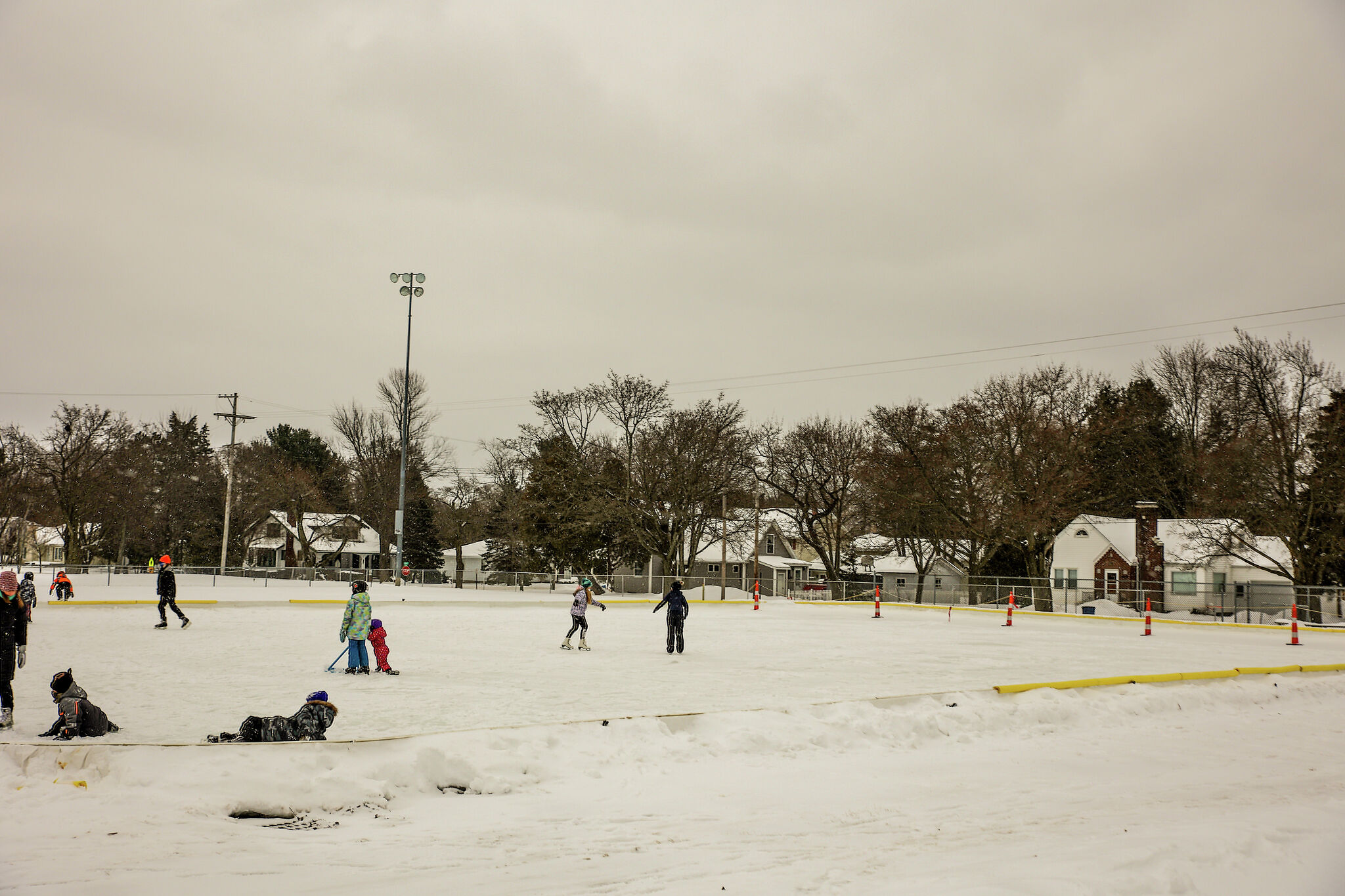 PHOTOS: It's ice skating time at Sands Park