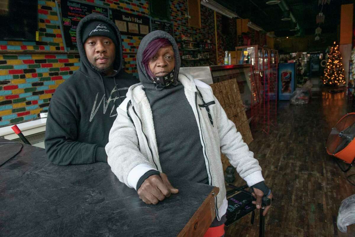 Albany store struggles to reopen after car crash