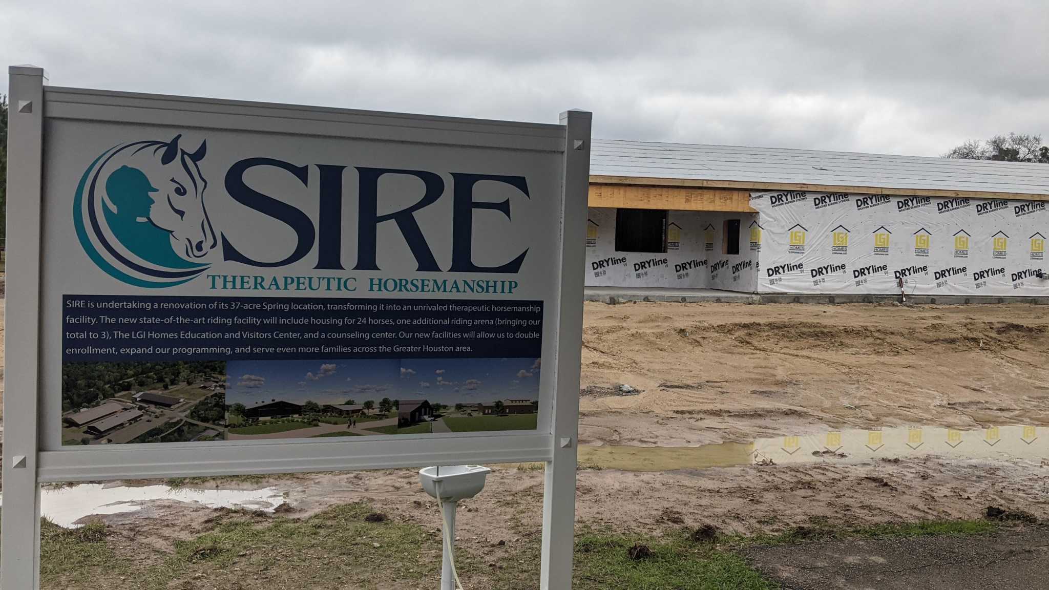 SIRE Therapeutic Horsemanship expanding Spring location with new arena ...