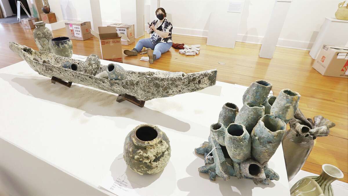 Remembering Towata: Exhibit changing out artwork