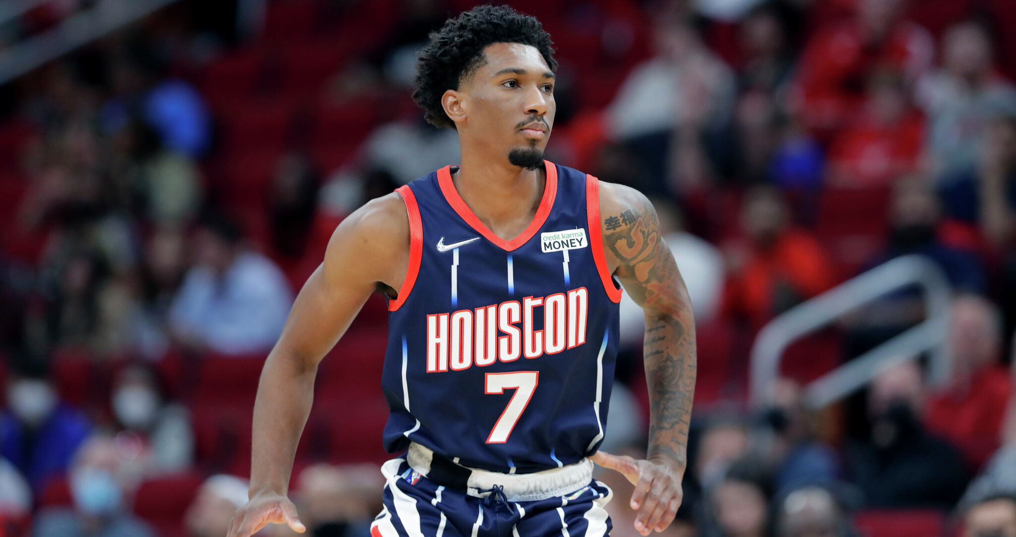 Rockets' Armoni Brooks looks to recapture shooting touch