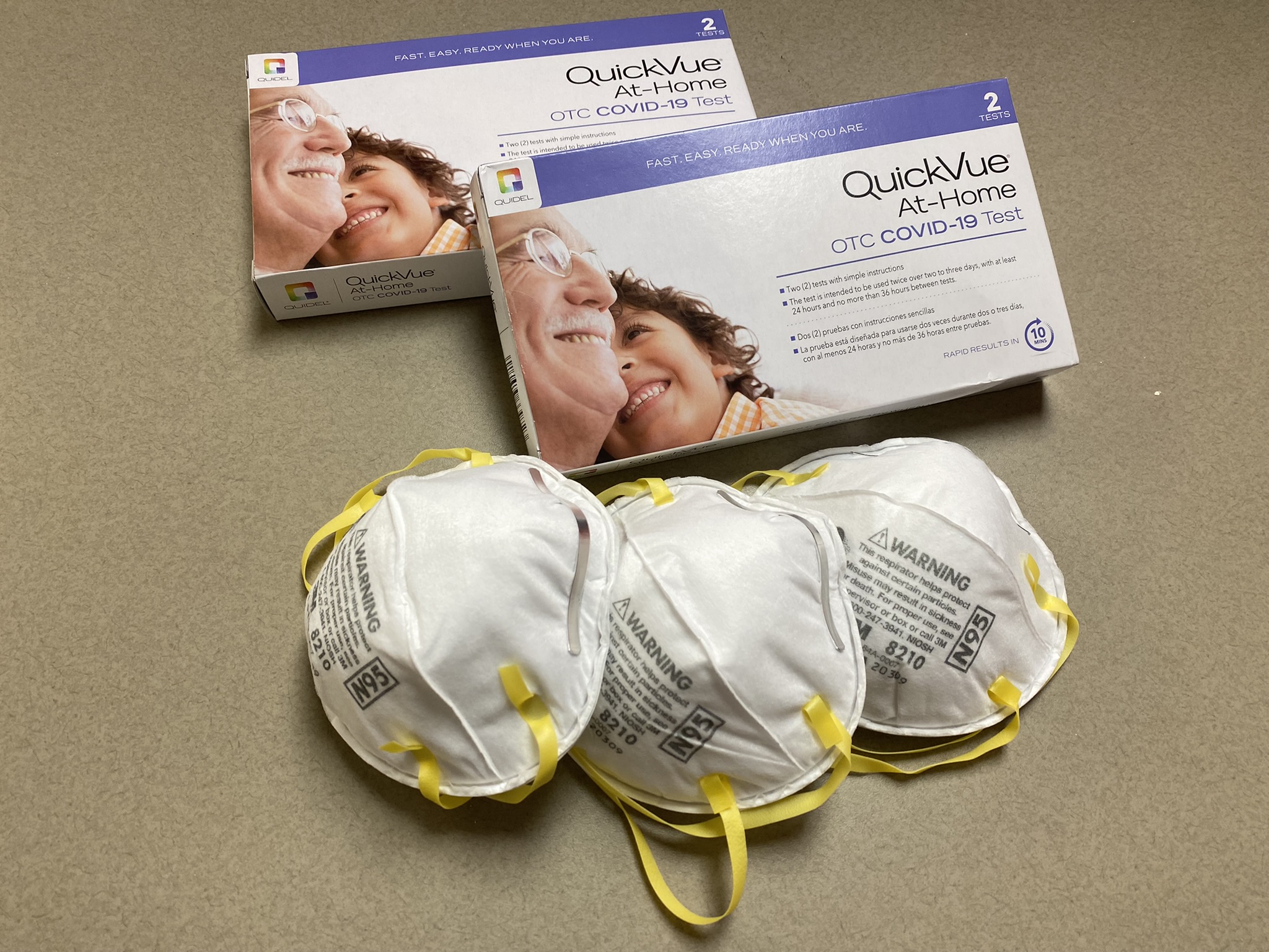 Free COVID tests, masks arriving in Upper Thumb