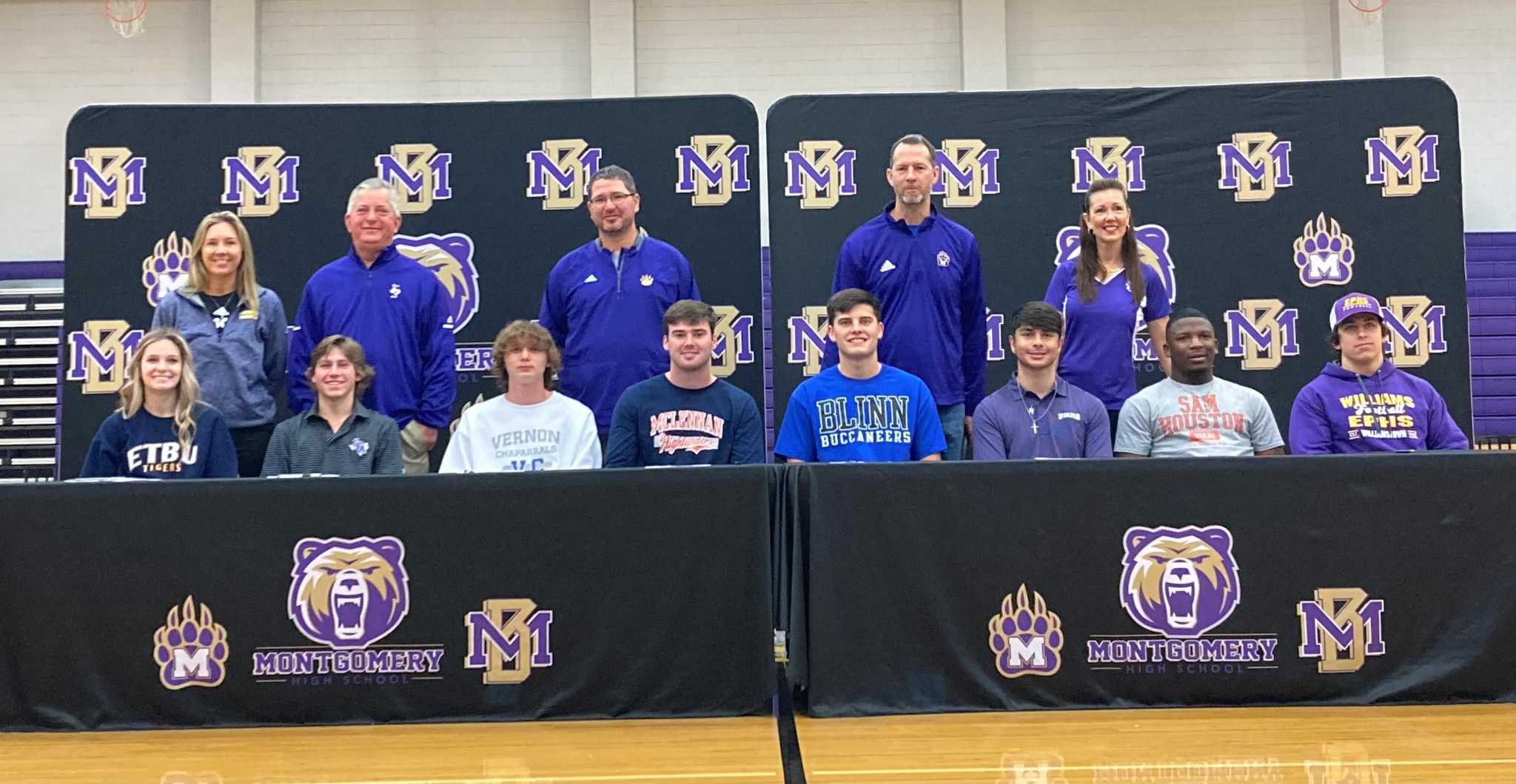 Montgomery athletes make college dreams come true
