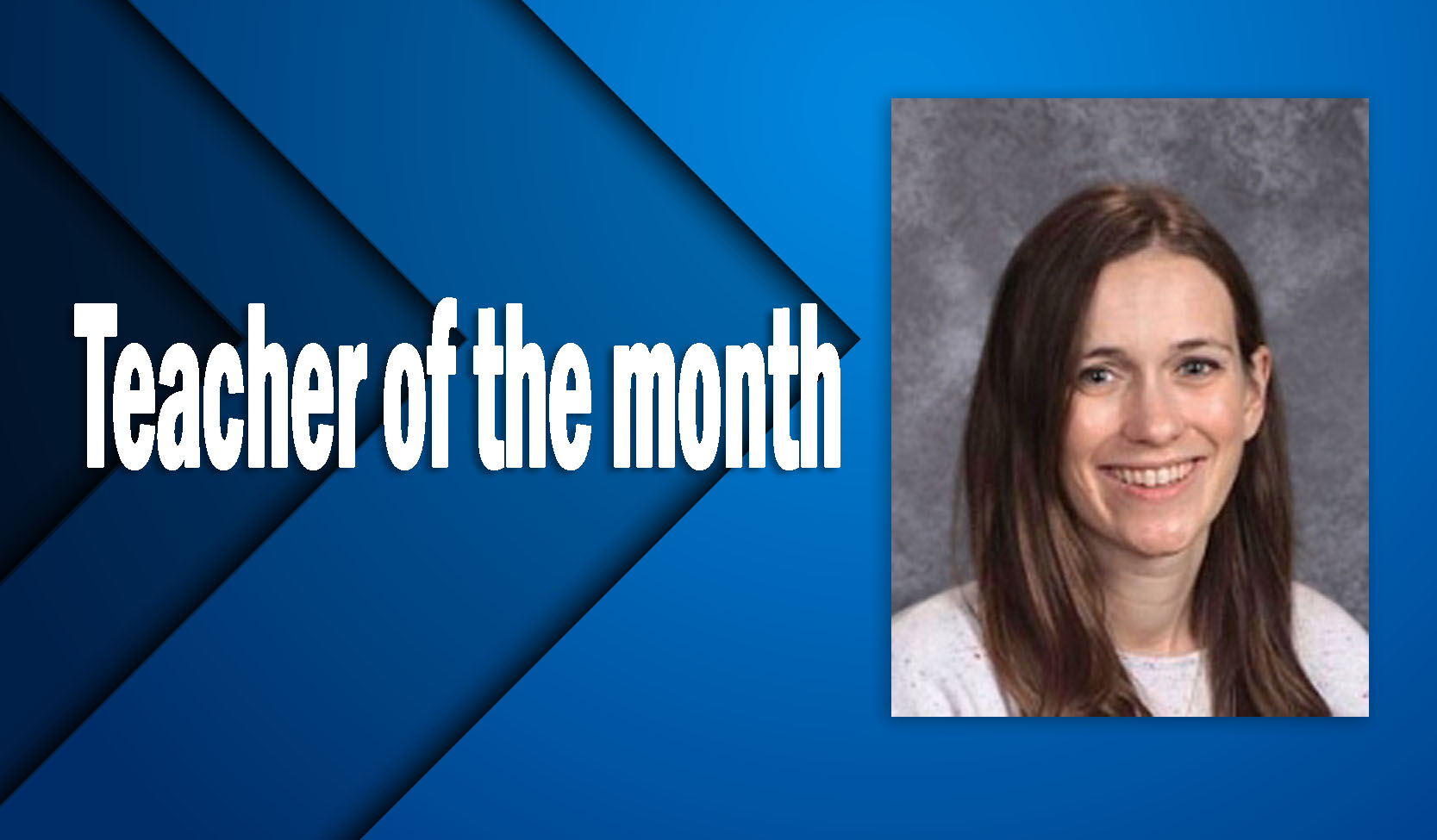 Teacher of the month: Andrea Price