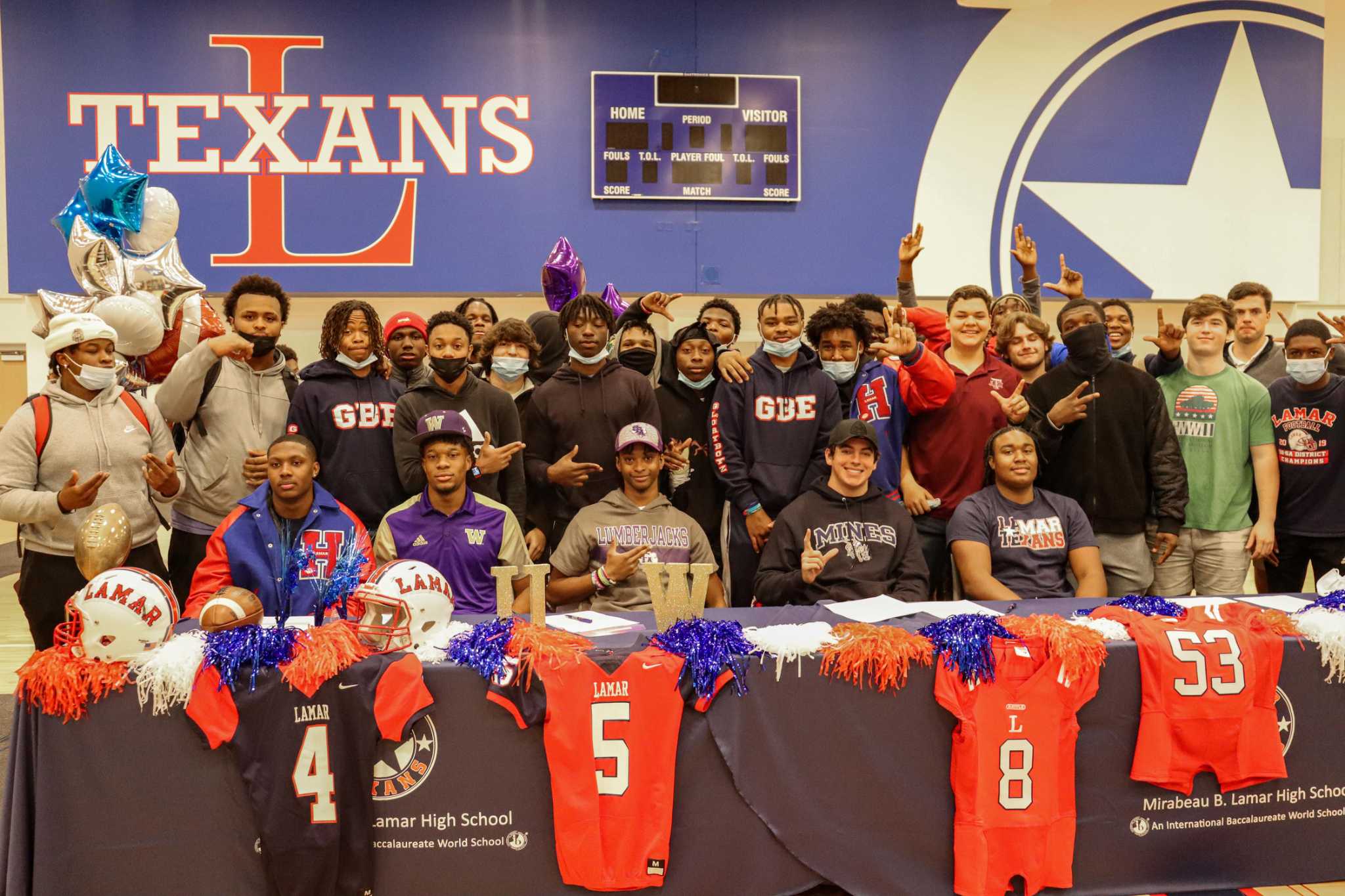 National Signing Day: Five football players among eight Lamar Texans ...