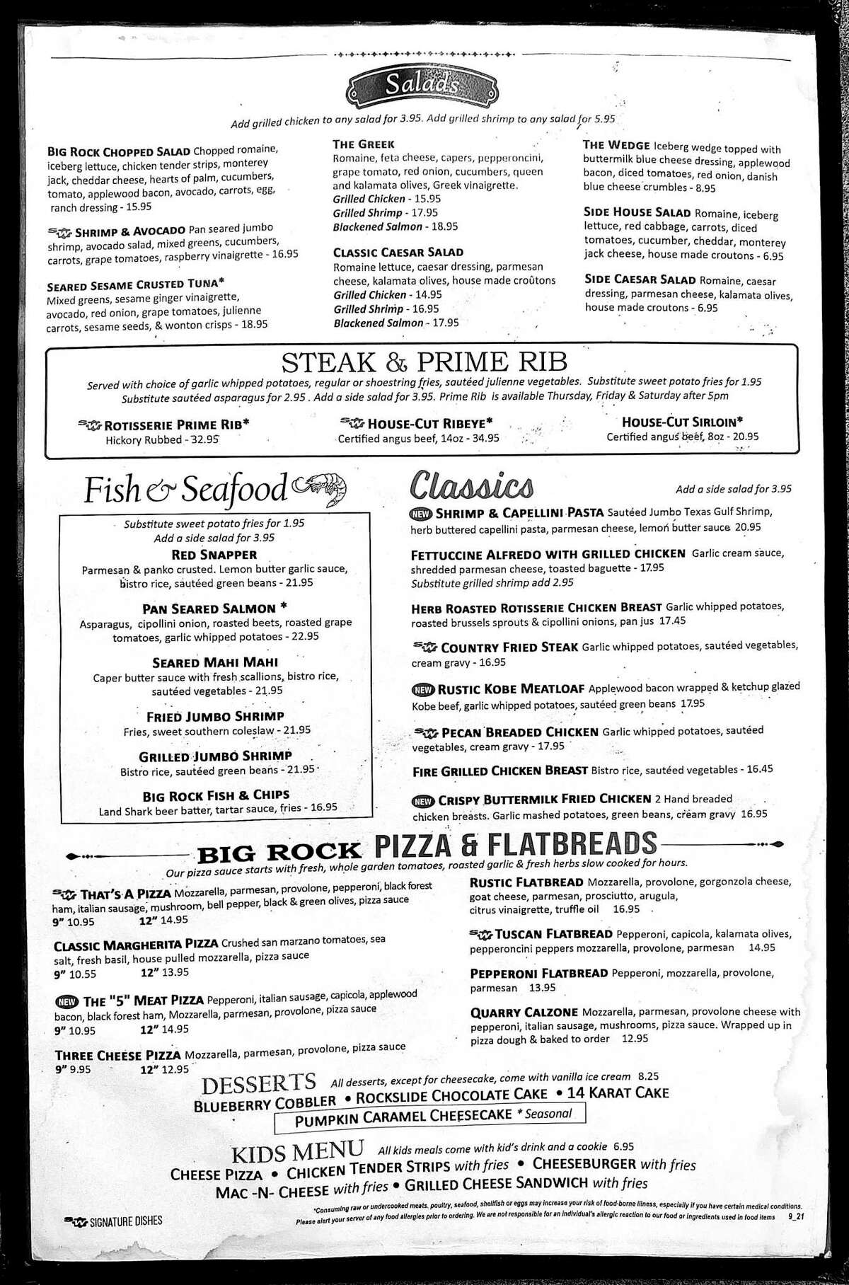 Stone Werks Big Rock Grille restaurant scores with prime rib panini ...