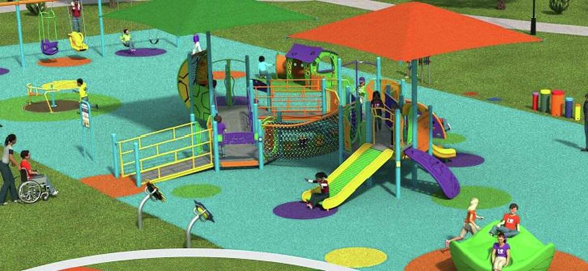 Inclusive playground being installed at Pasadena park