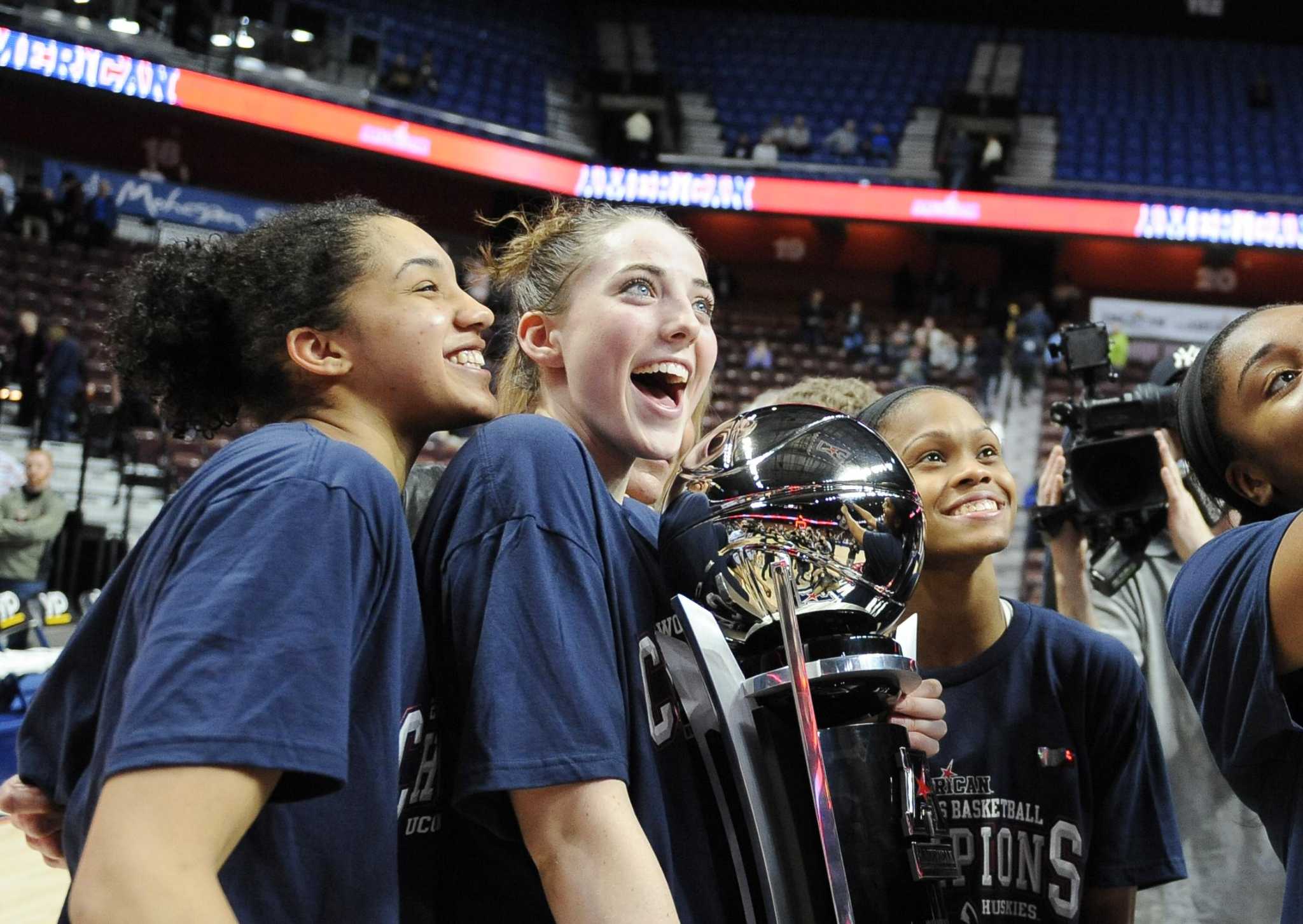 Former UConn women’s basketball stars Gabby Williams and Katie Lou ...