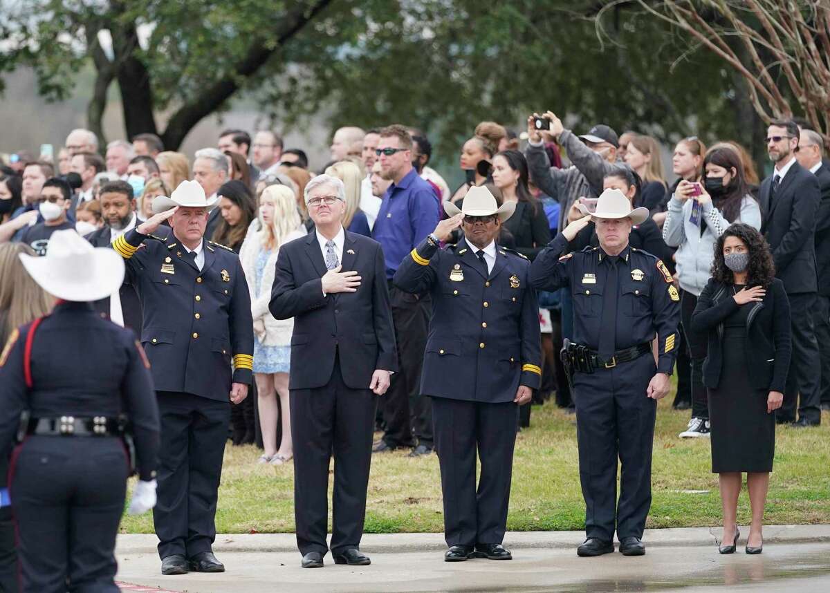 Constable deputy accuses Lina Hidalgo of ‘disrespect’ at deputy's funeral