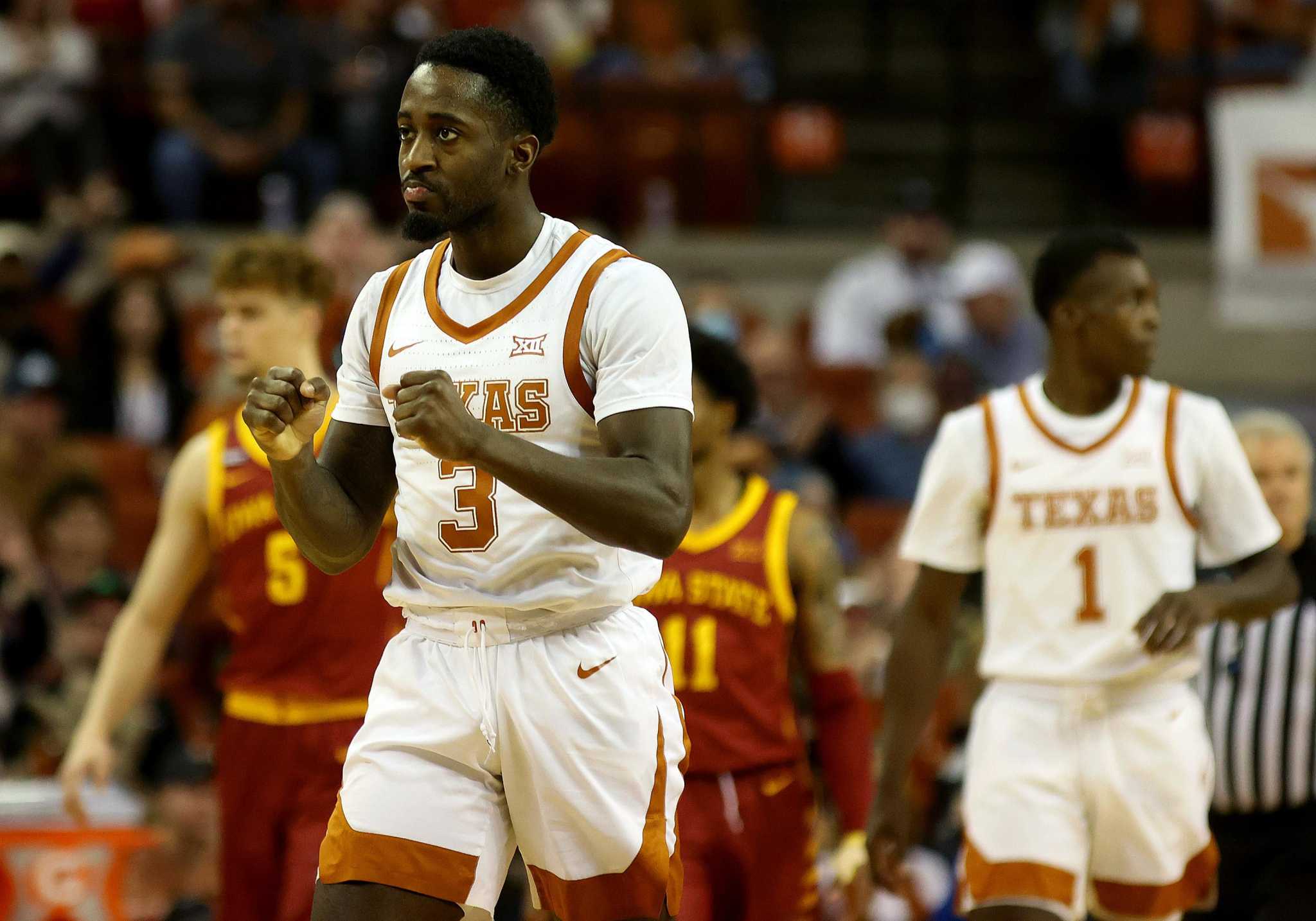 Texas uses huge second half to rout Iowa State