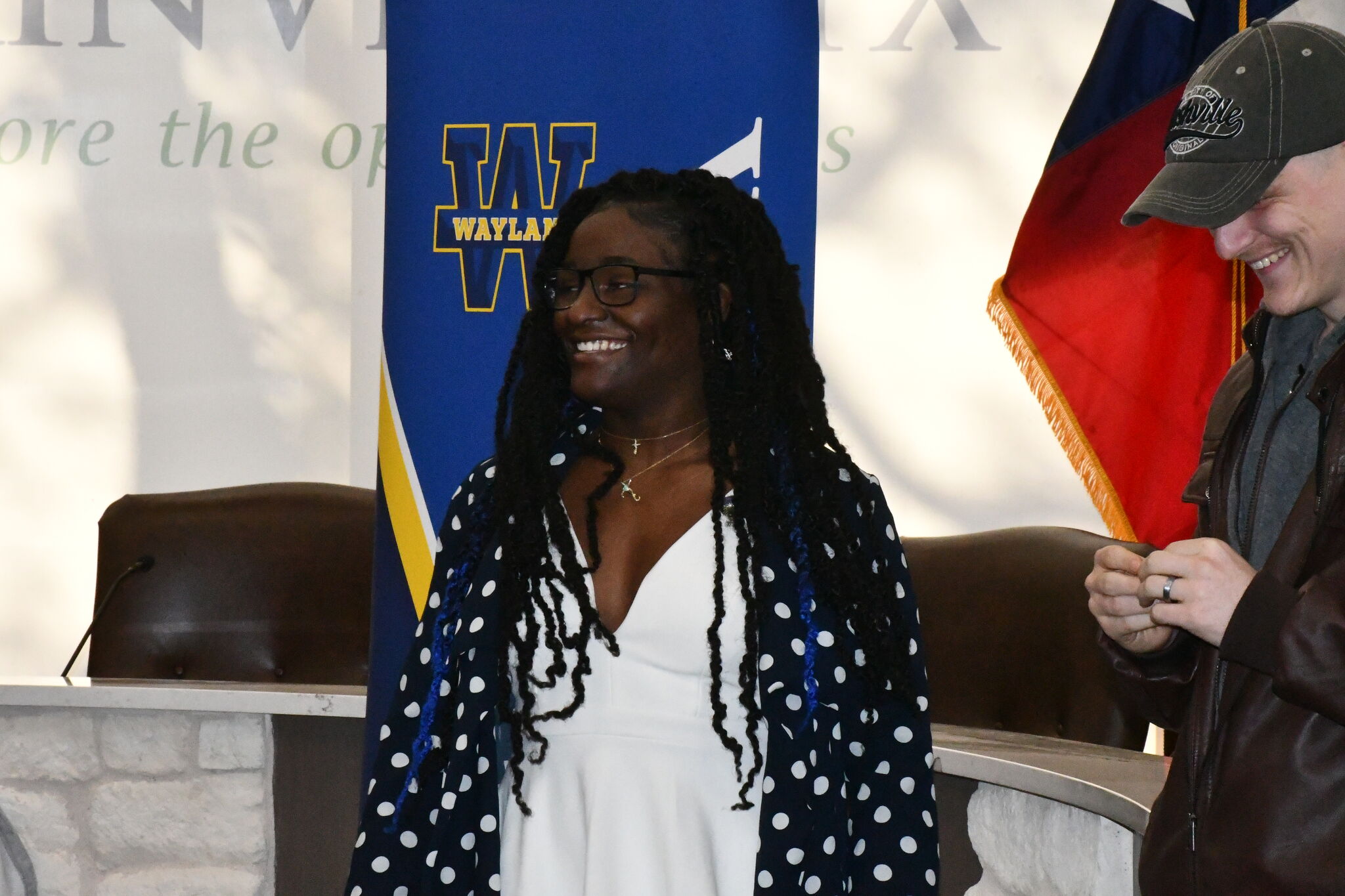 Olympic athlete meets local fans during Monday stop in Plainview