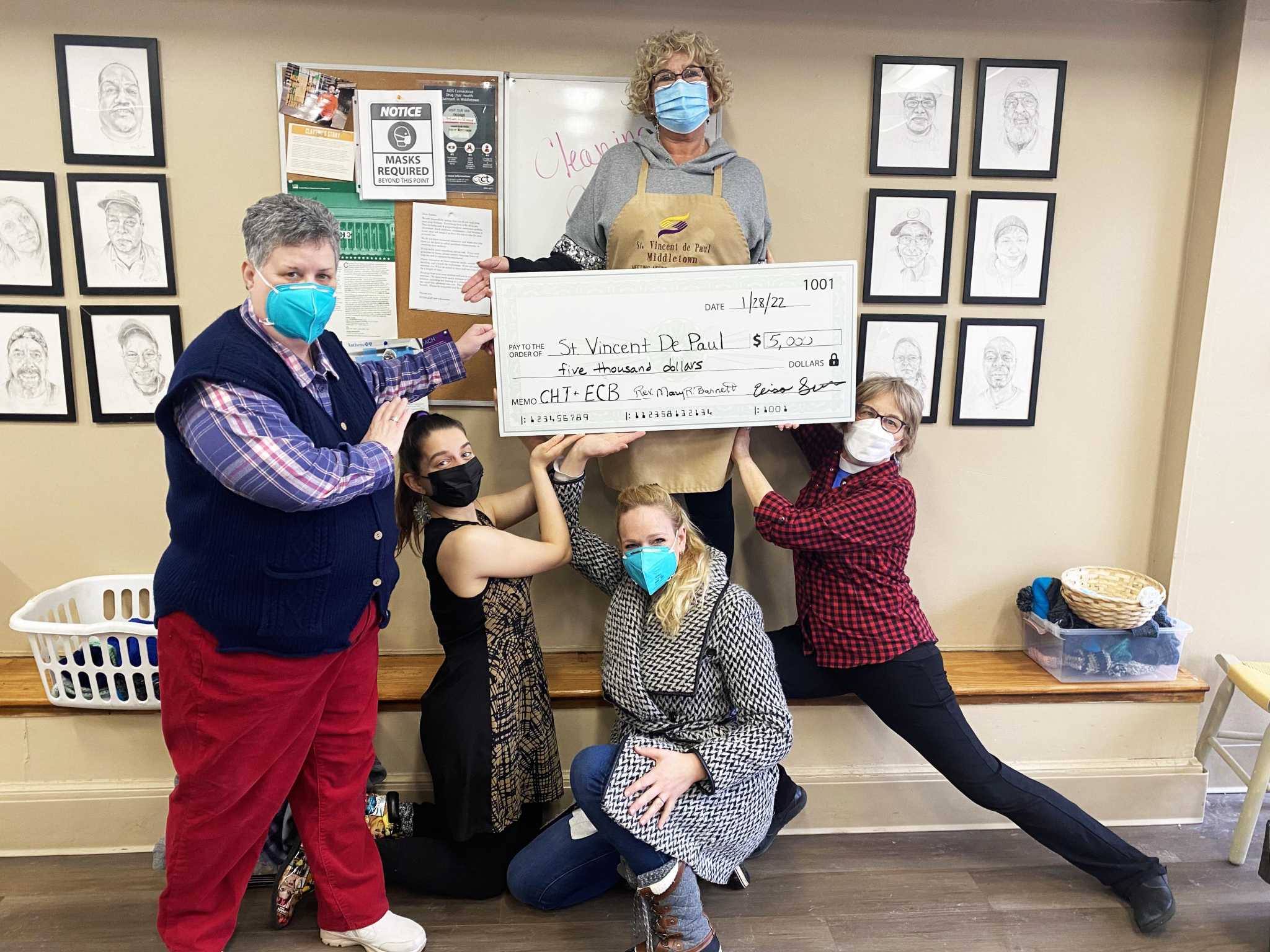 Church, ballet troupe raise $5,000 for St. Vincent De Paul Middletown