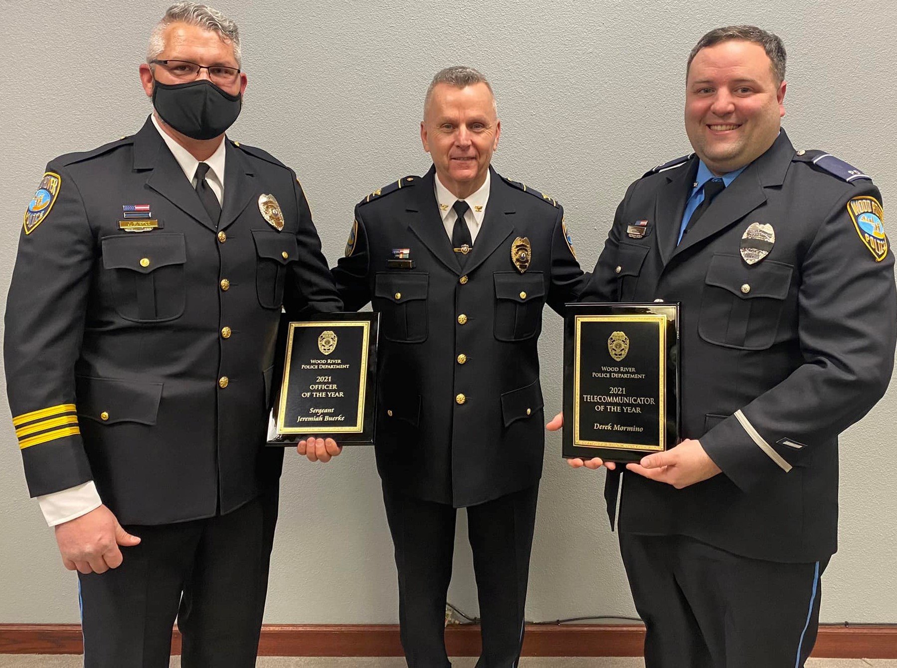 Wood River officers honored