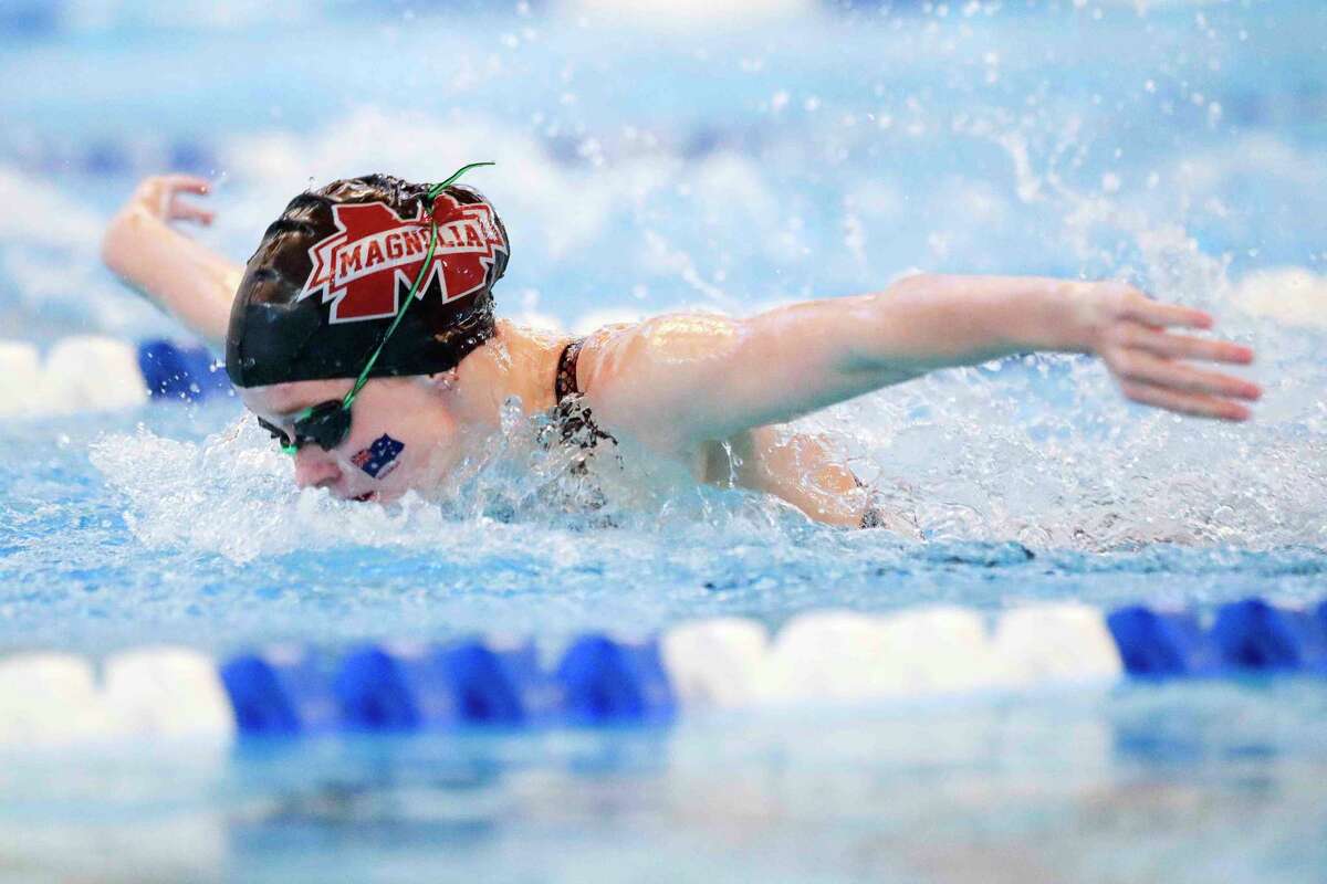 Magnolia sees big success at region meet; Jacob Whitaker swims to ...