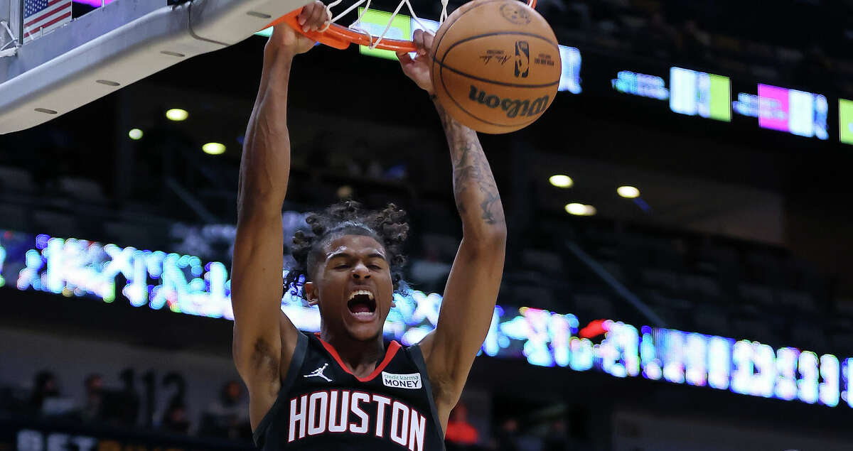 Rockets' Jalen Green plans to put on a show in NBA dunk contest