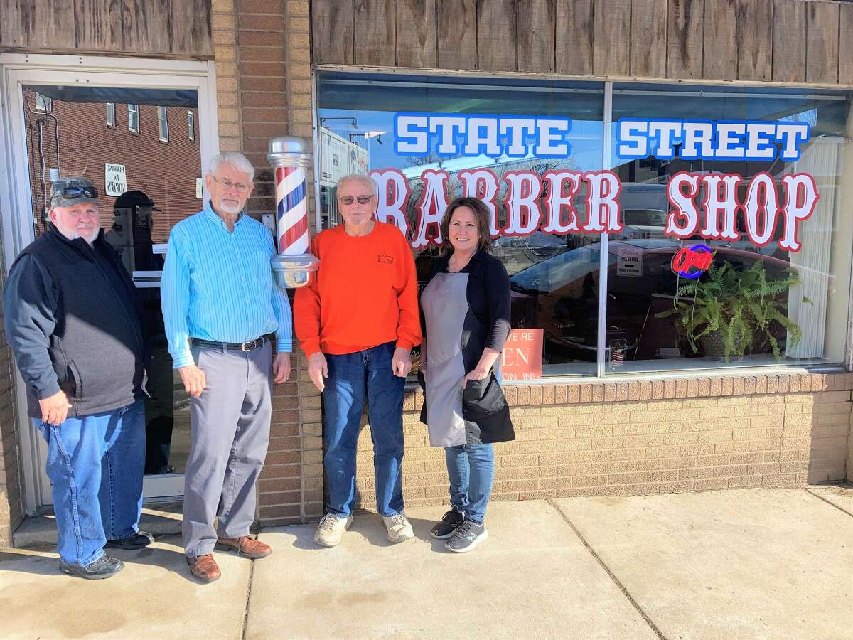 Hair apparent: Veteran barbers share Alton duties